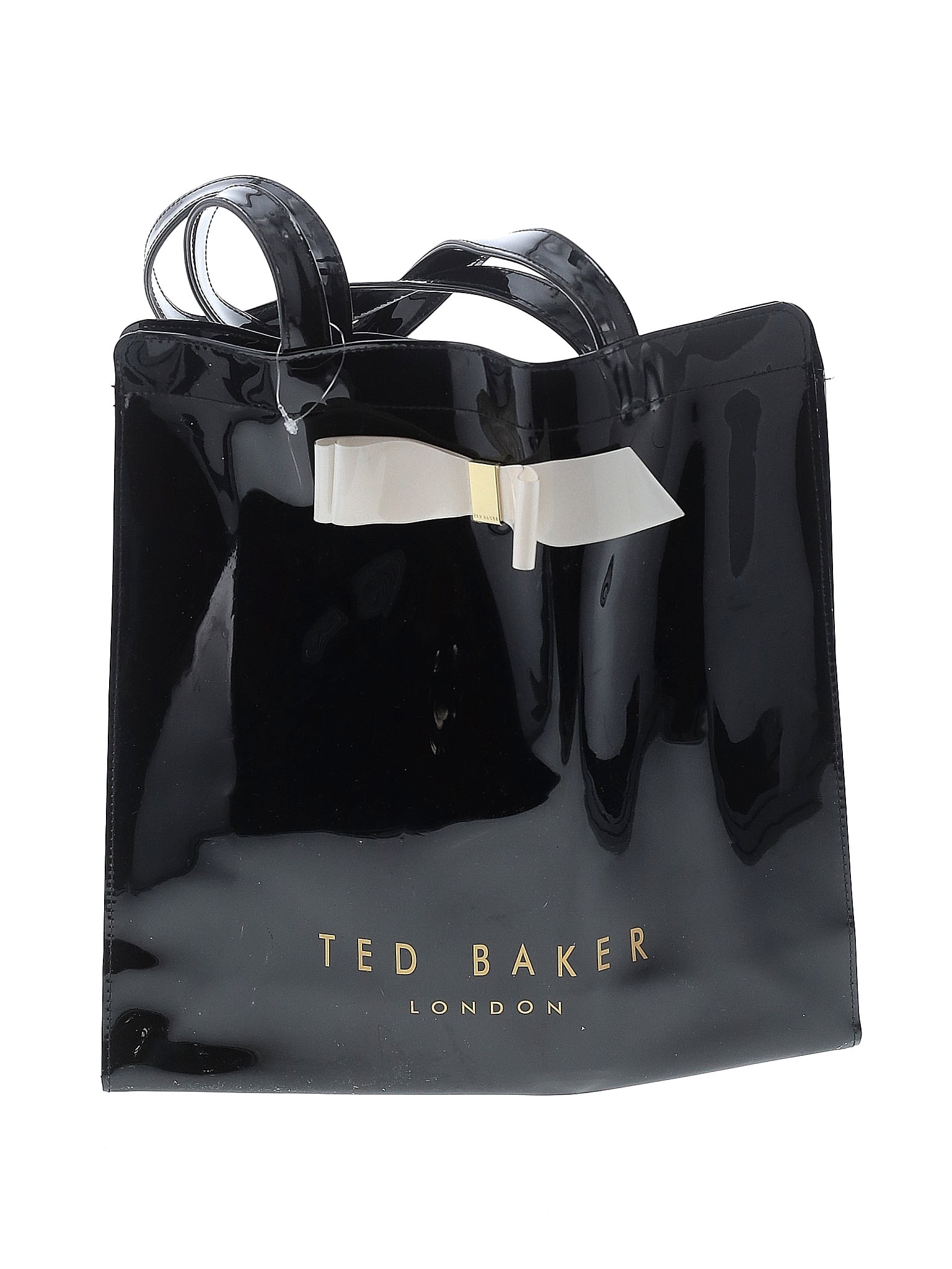 Ted Baker London Solid Black Tote One Size - 50% off | ThredUp