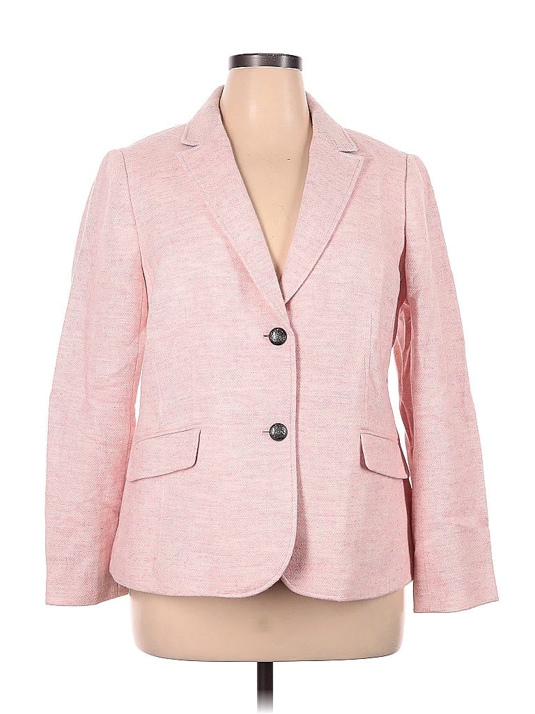 Talbots Solid Pink Blazer Size 16 - 76% off | ThredUp