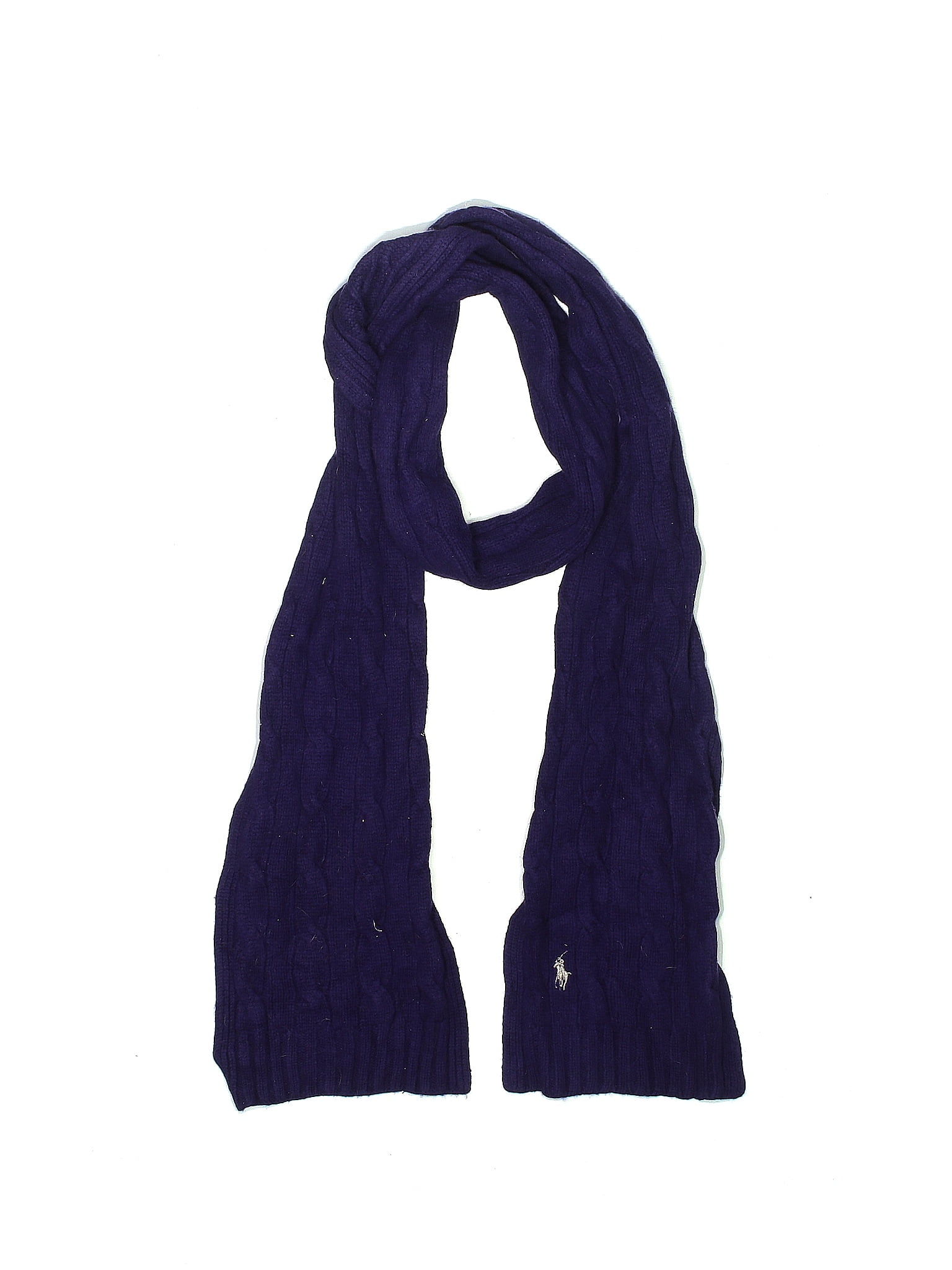 Ralph Lauren Solid Blue Purple Scarf One Size - 51% off | thredUP