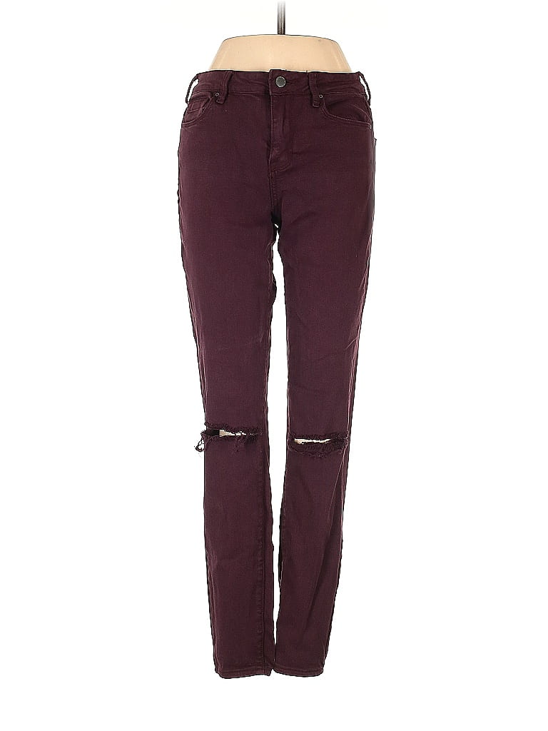 Bullhead Burgundy Jeans 26 Waist - 82% off | ThredUp