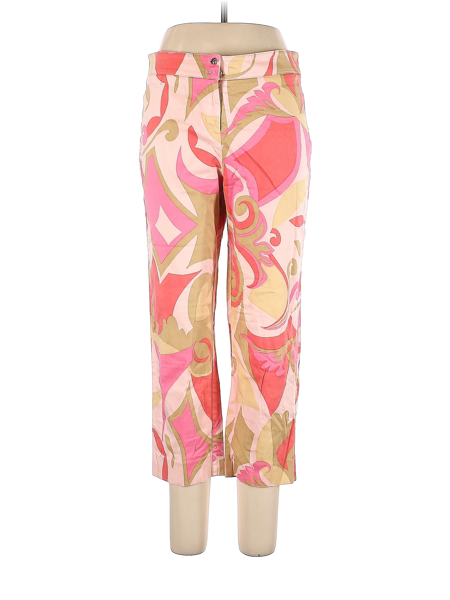 Britt Ryan Floral Multi Color Pink Casual Pants Size 12 - 82% off | ThredUp