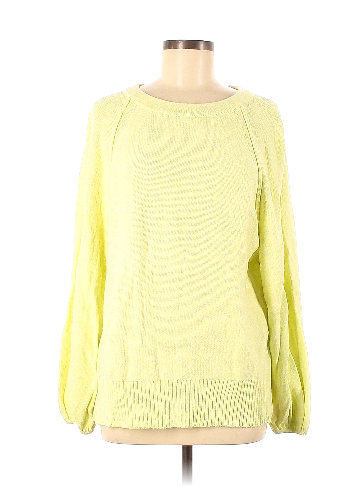 Anthropologie 100% Cotton Yellow Pullover Sweater Size M - 60% off ...