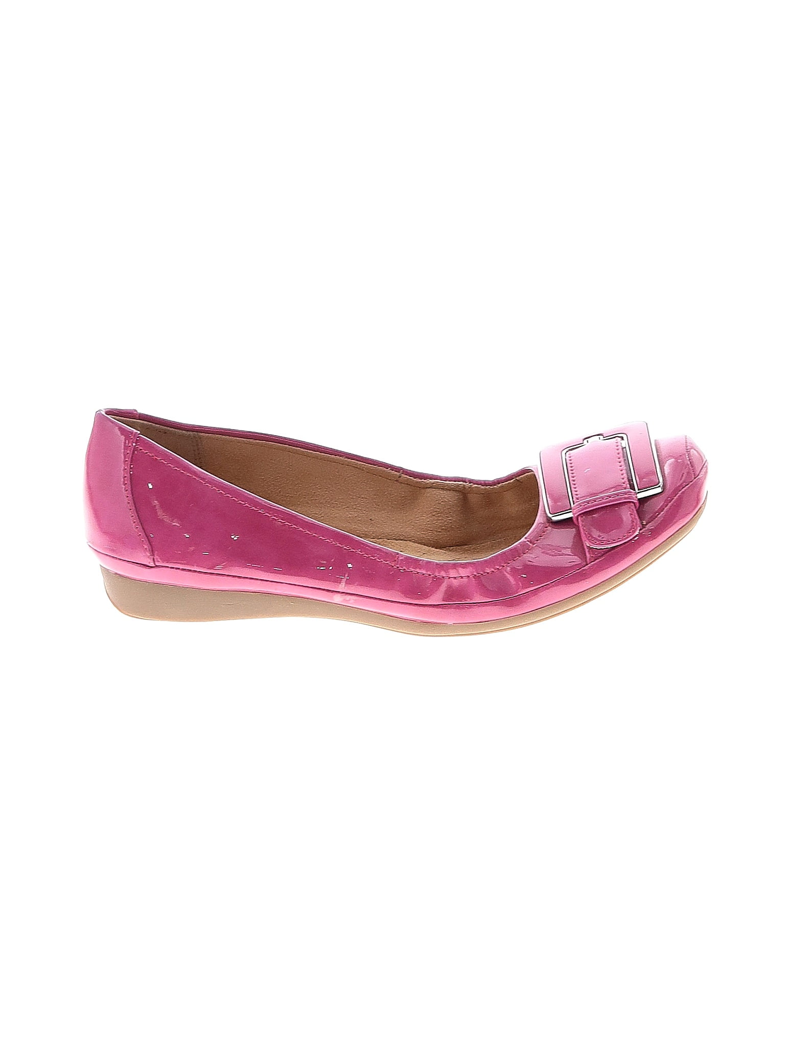 Naturalizer Solid Pink Flats Size 7 1/2 - 65% off | thredUP
