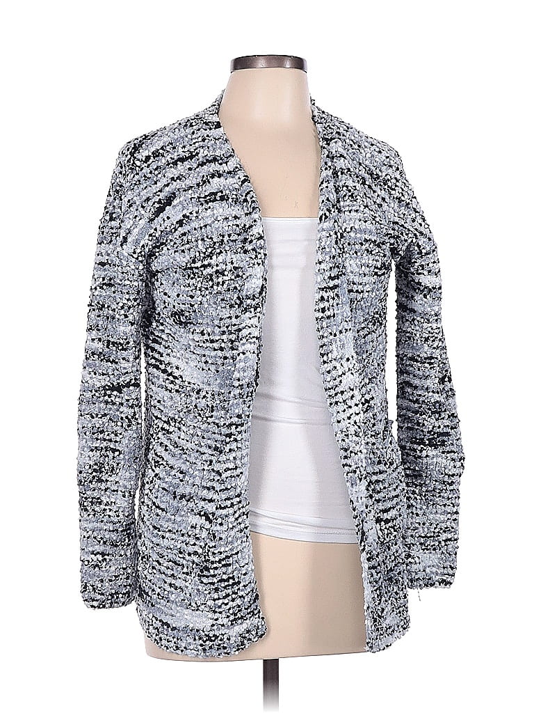 Rachel Zoe 100% Polyester Blue Cardigan Size S - 84% off | thredUP