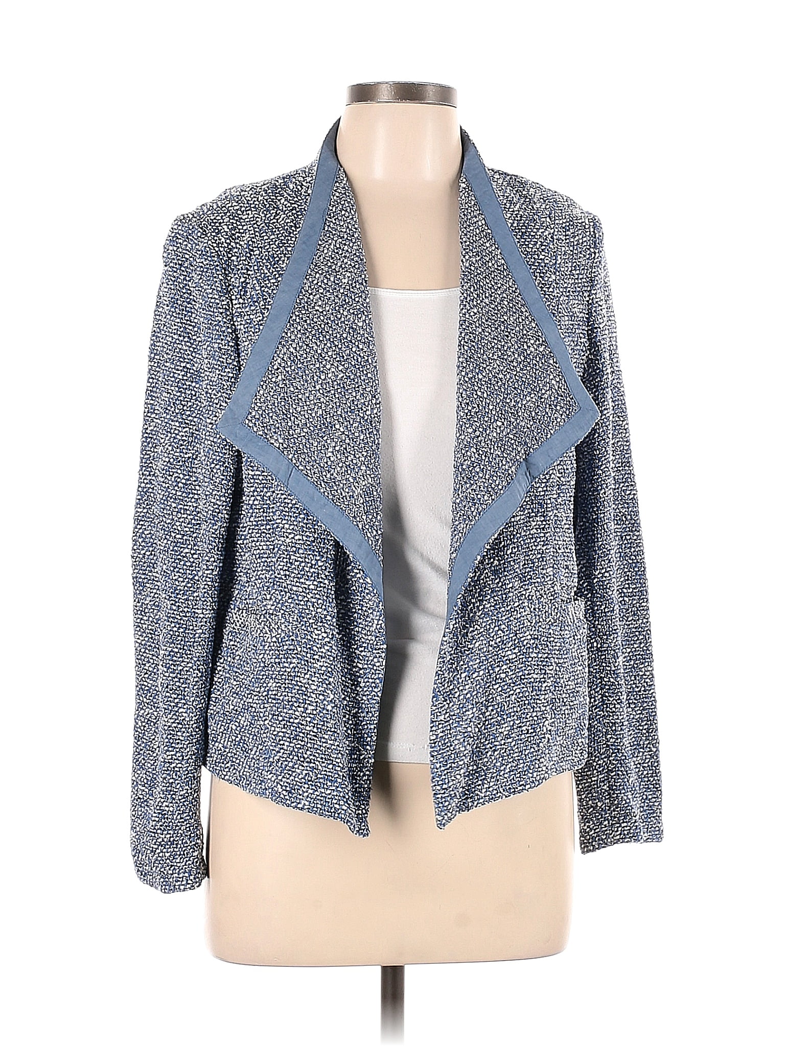 Talbots Blue Jacket Size L (Petite) - 80% off | thredUP