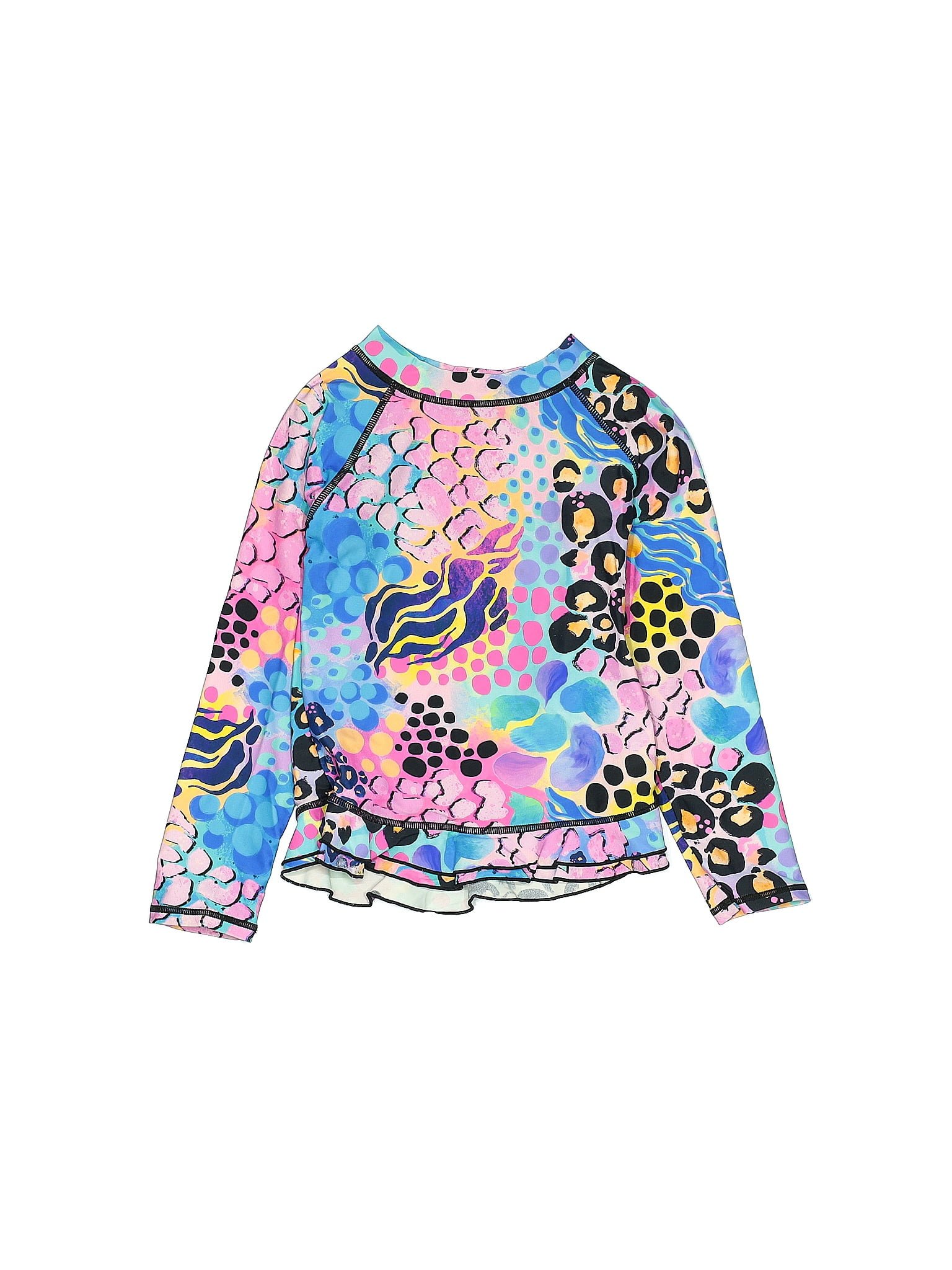Infamous Floral Pink Rash Guard Size 8 - 31% off | thredUP