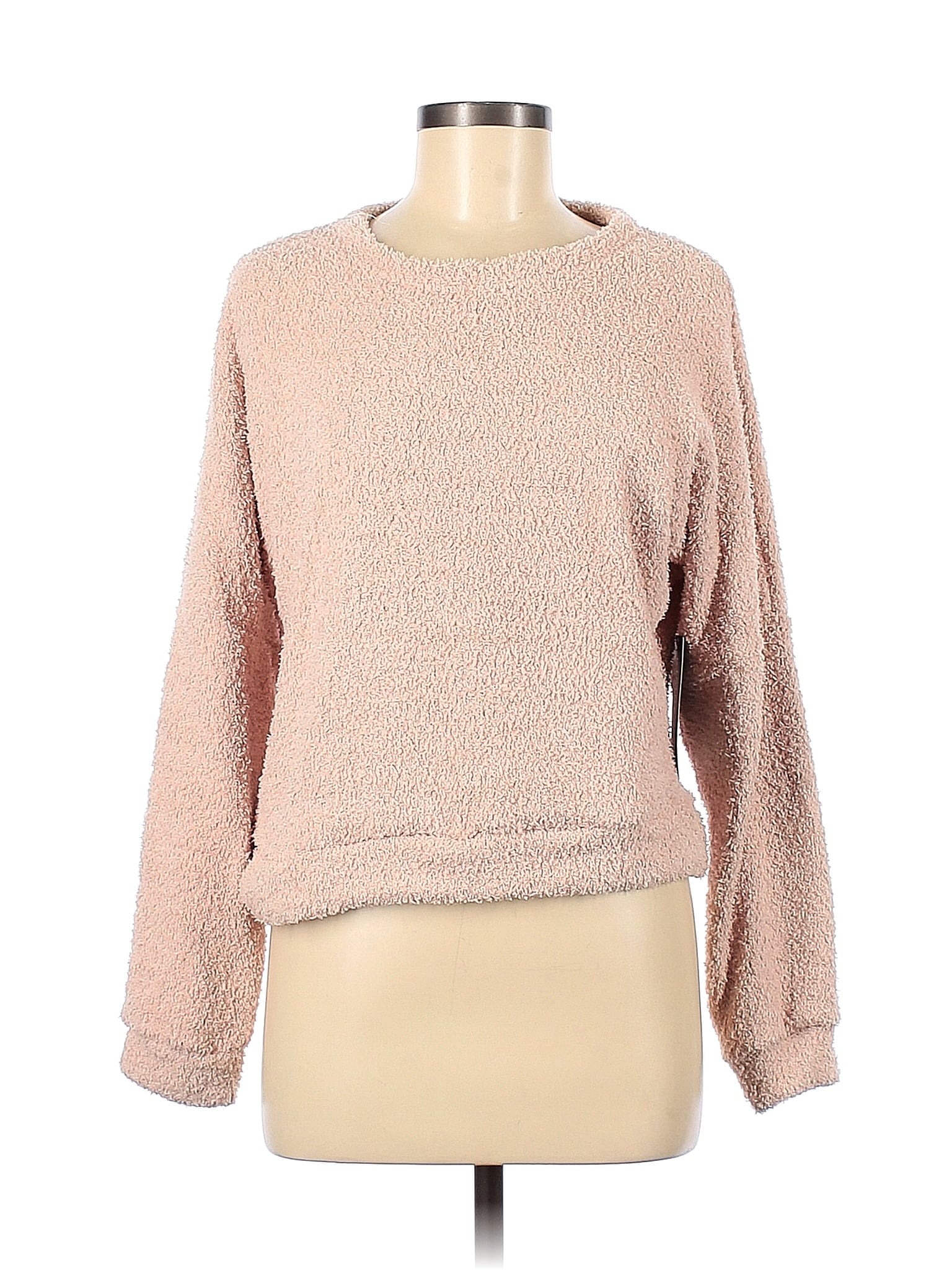Kimberly C. Solid Pink Tan Fleece Size M - 57% off | thredUP