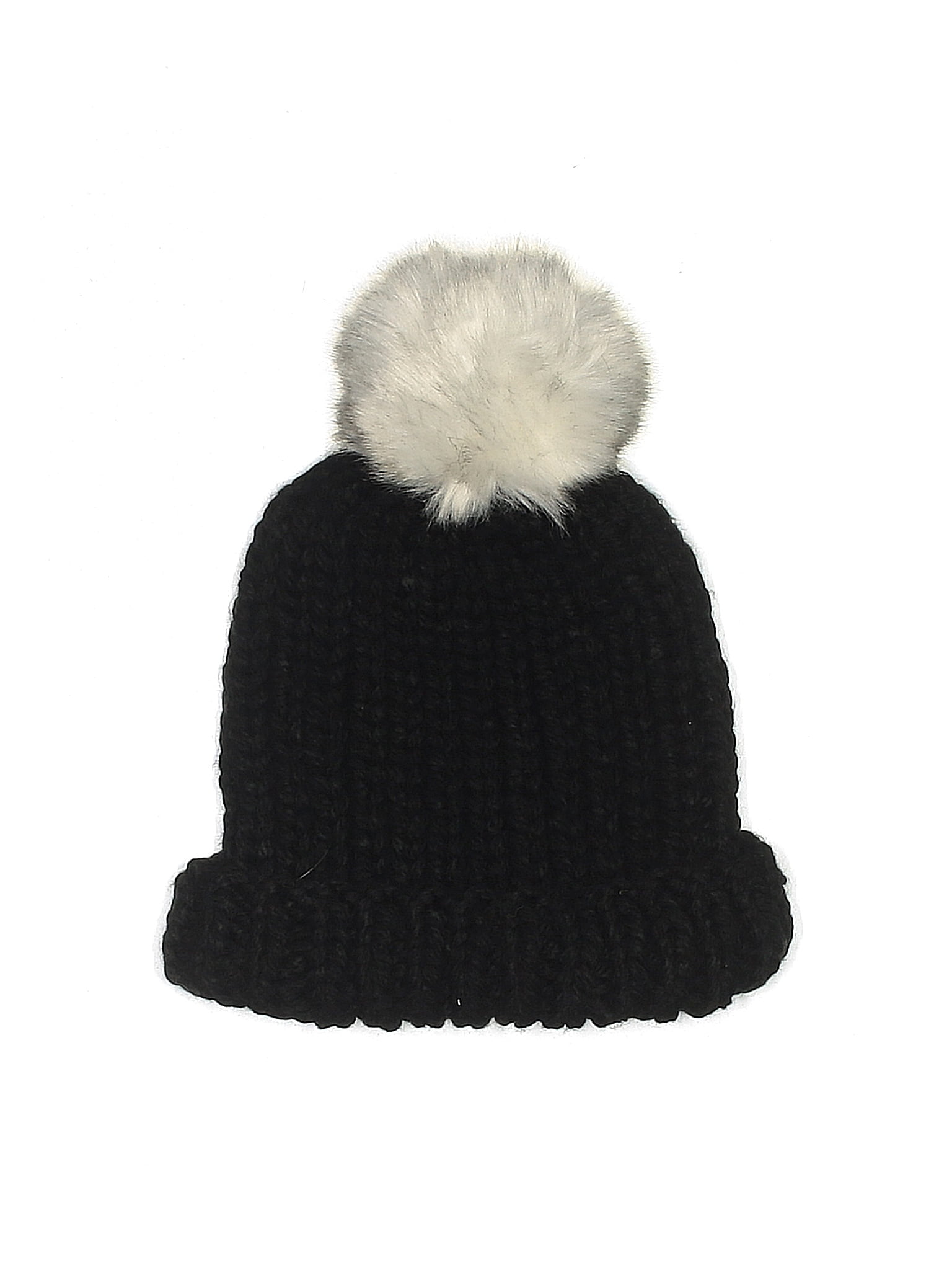 Surell 100% Acrylic Solid Black Beanie One Size - 72% off | thredUP