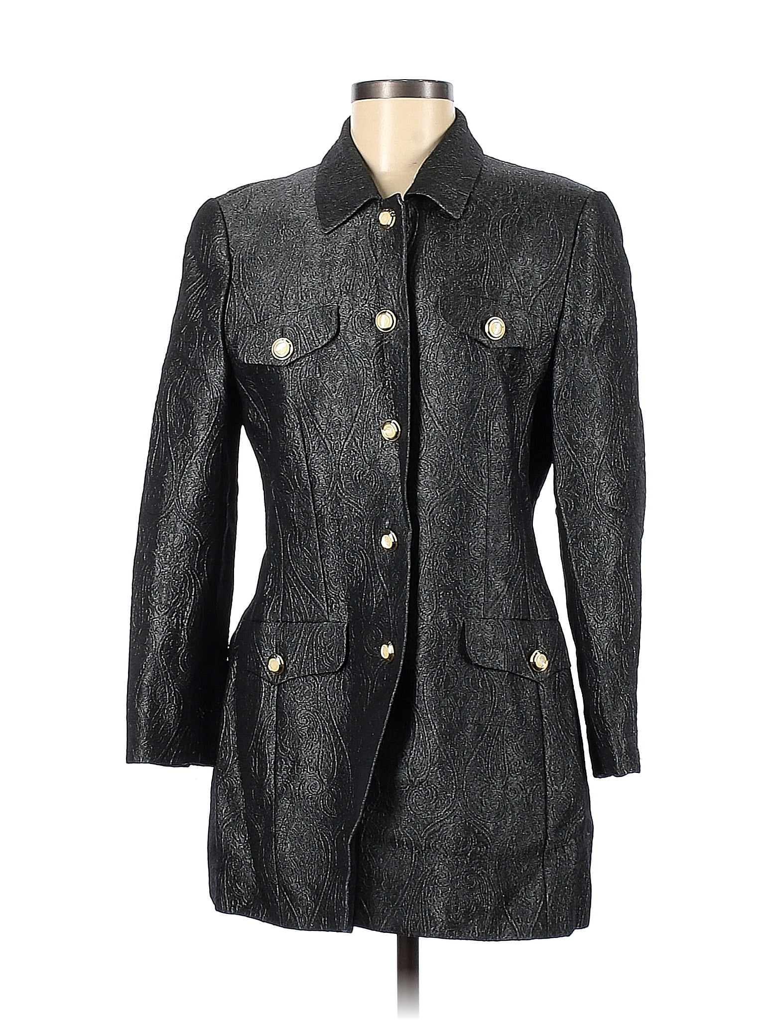 Escada by Margaretha Ley Gray Jacket Size 38 (EU) - 85% off | thredUP