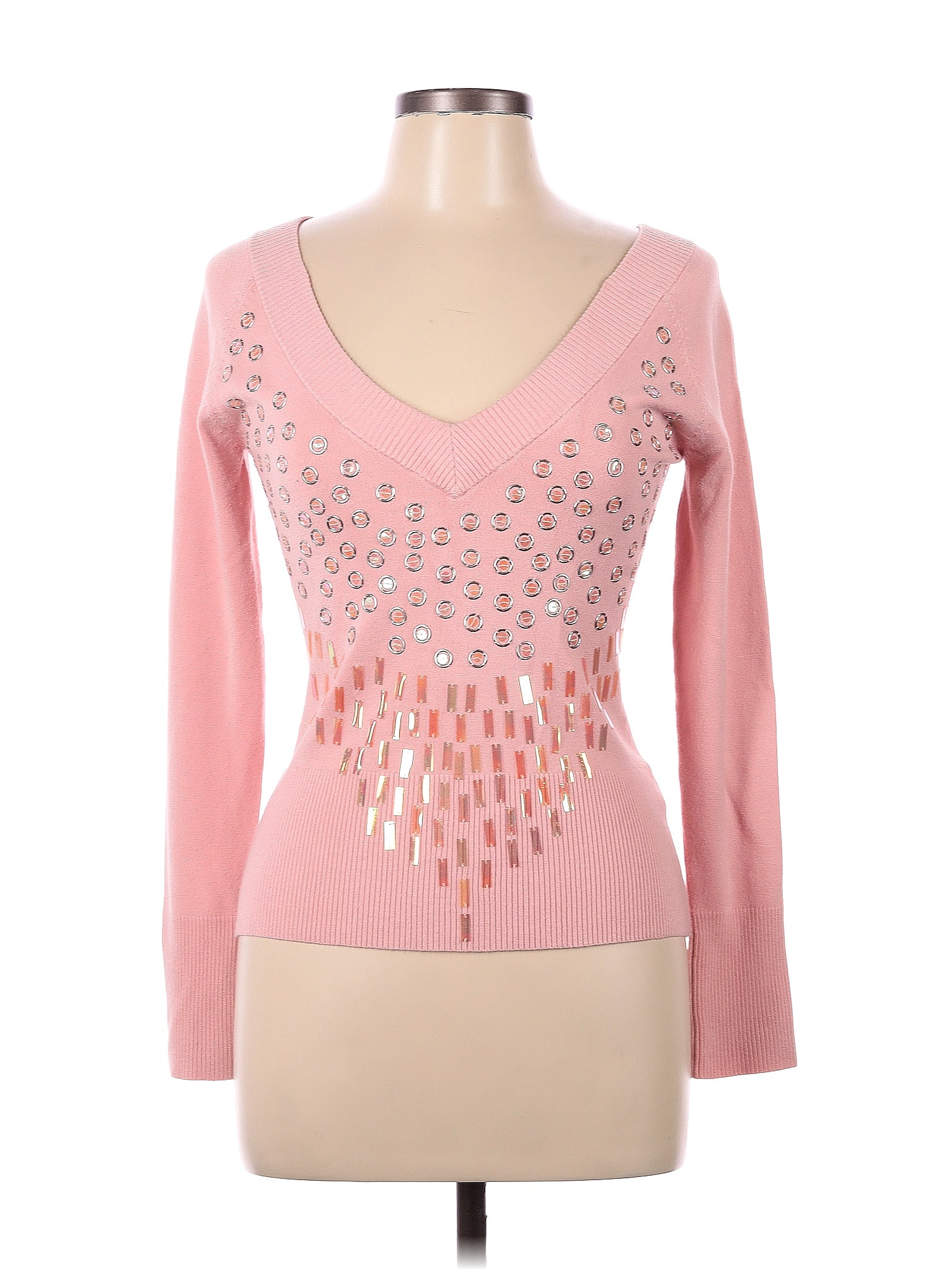 Yudashkin Jeans Pink Pullover Sweater Size L - 82% off | ThredUp