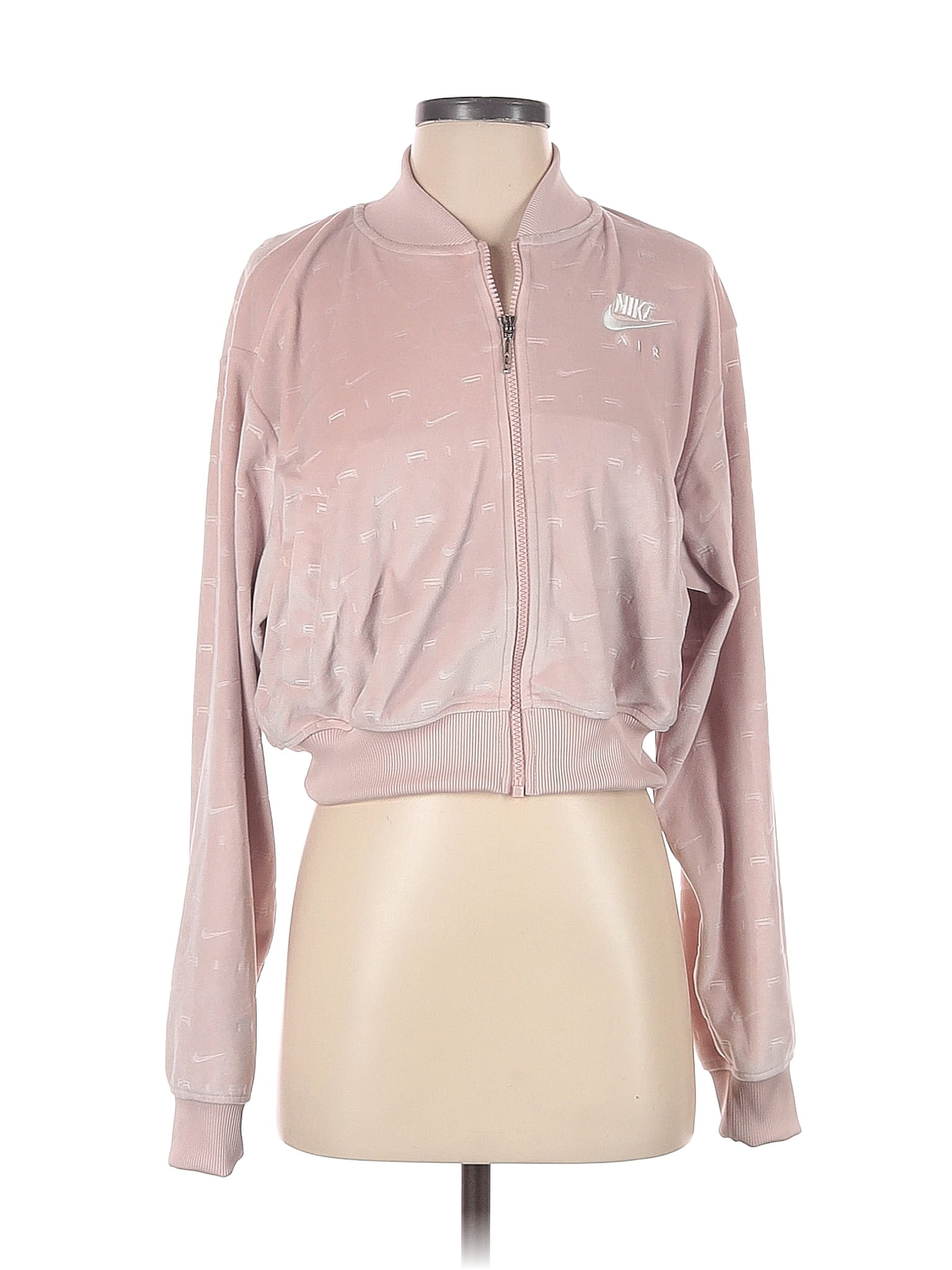 Nike Pink Track Jacket Size S - 60% off | thredUP