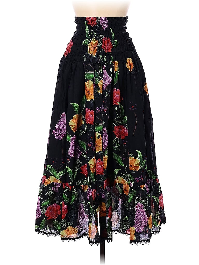 Charo Ruiz Ibiza Floral Black Ibiza Cisa Floral Maxi Skirt Size M - 57% ...
