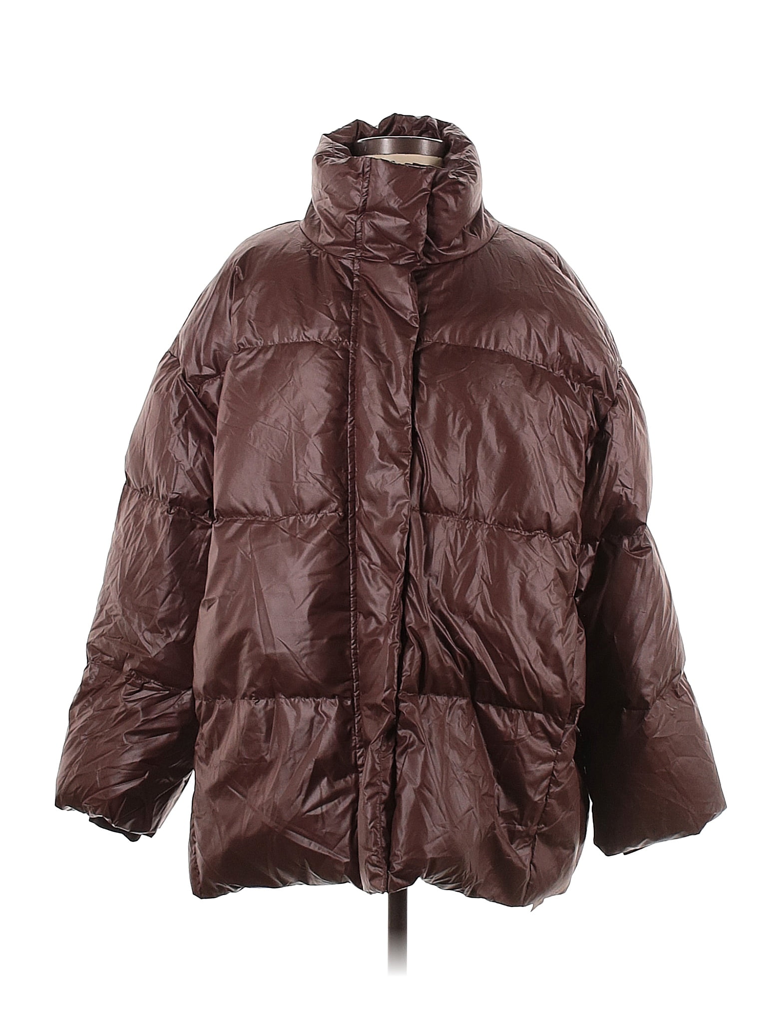 Gentle Herd 100% Polyester Brown Jacket Size XS - 77% off | thredUP