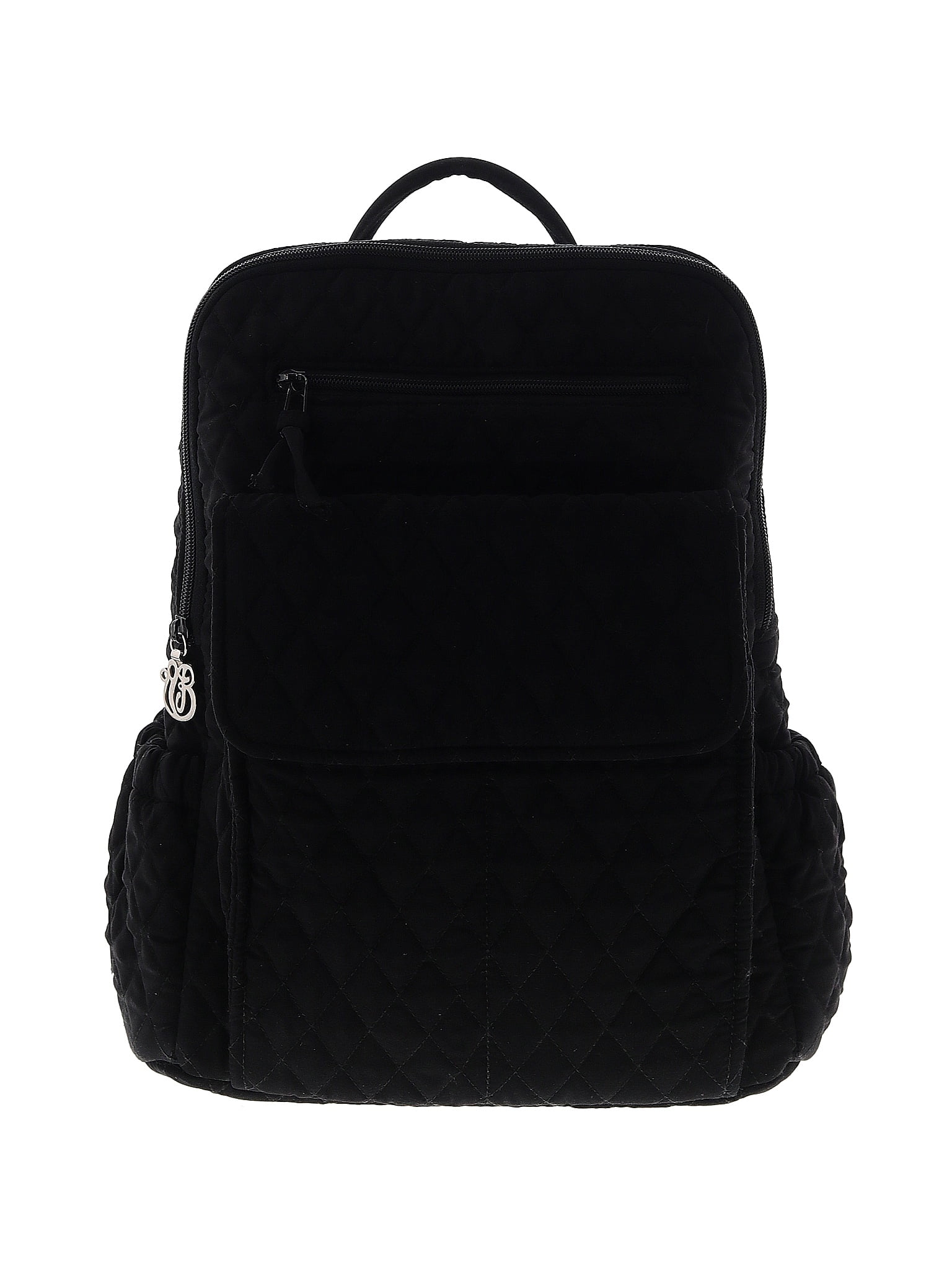 Vera Bradley Solid Black Backpack One Size 48 Off Thredup
