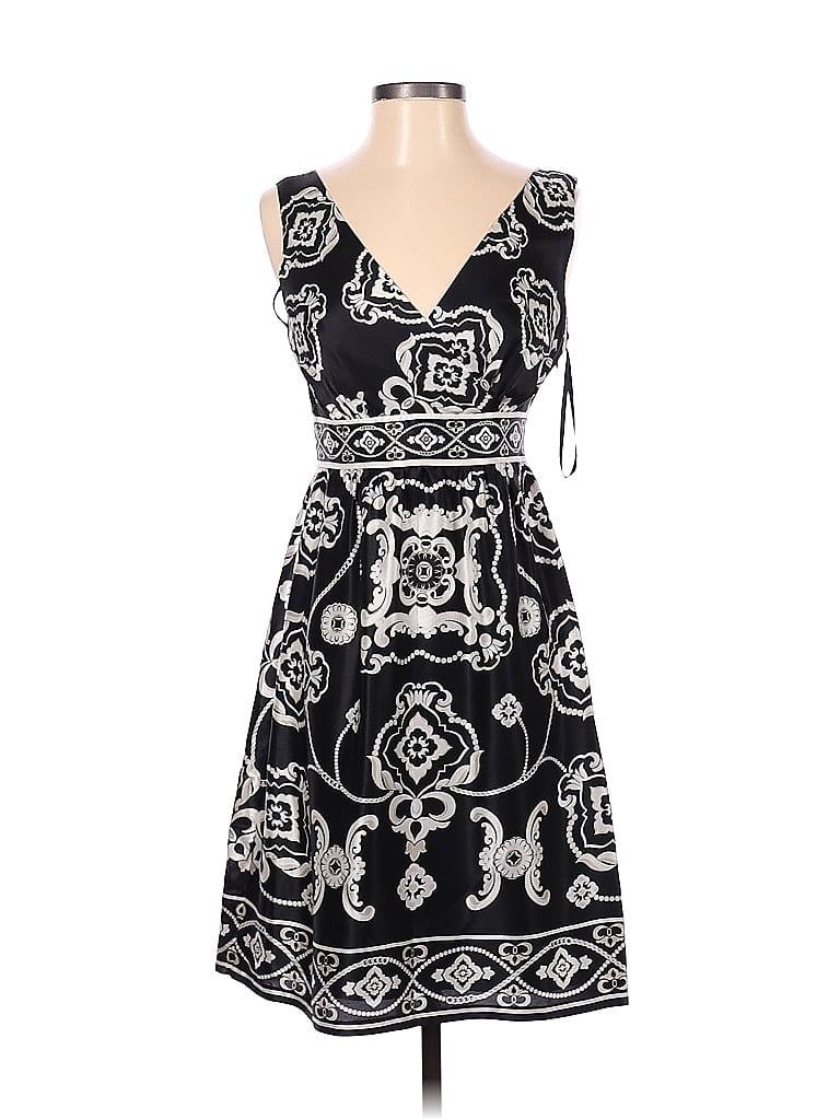 White House Black Market 100% Silk Black Casual Dress Size 2 - 84% off | ThredUp