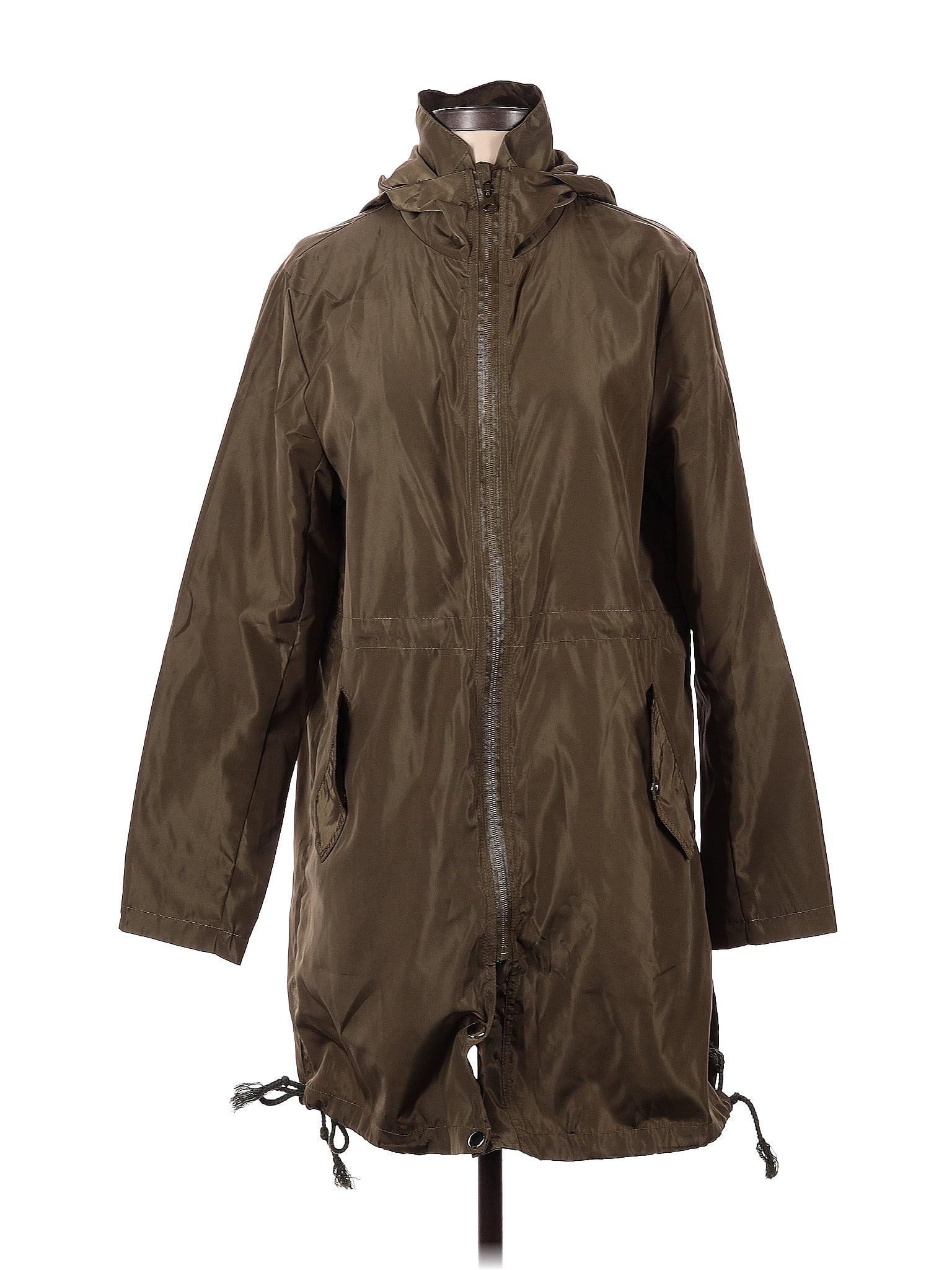 Assorted Brands 100% Polyester Solid Brown Jacket Size S - 75% off ...