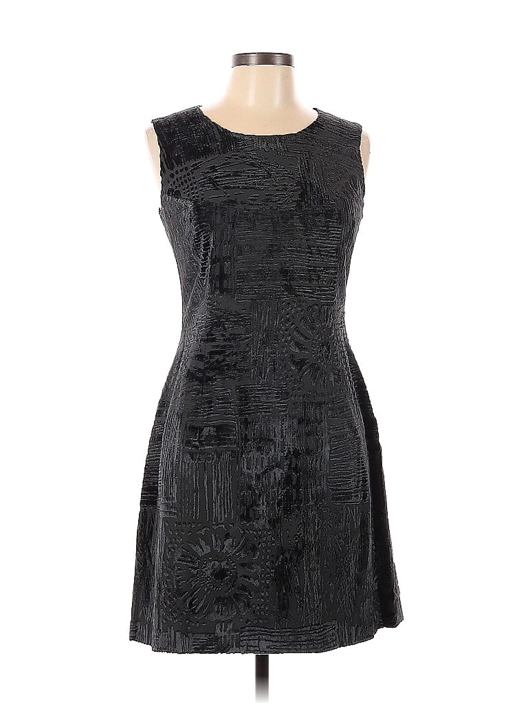 Classiques Entier Metallic Black Cocktail Dress Size 10 - 91% off | ThredUp
