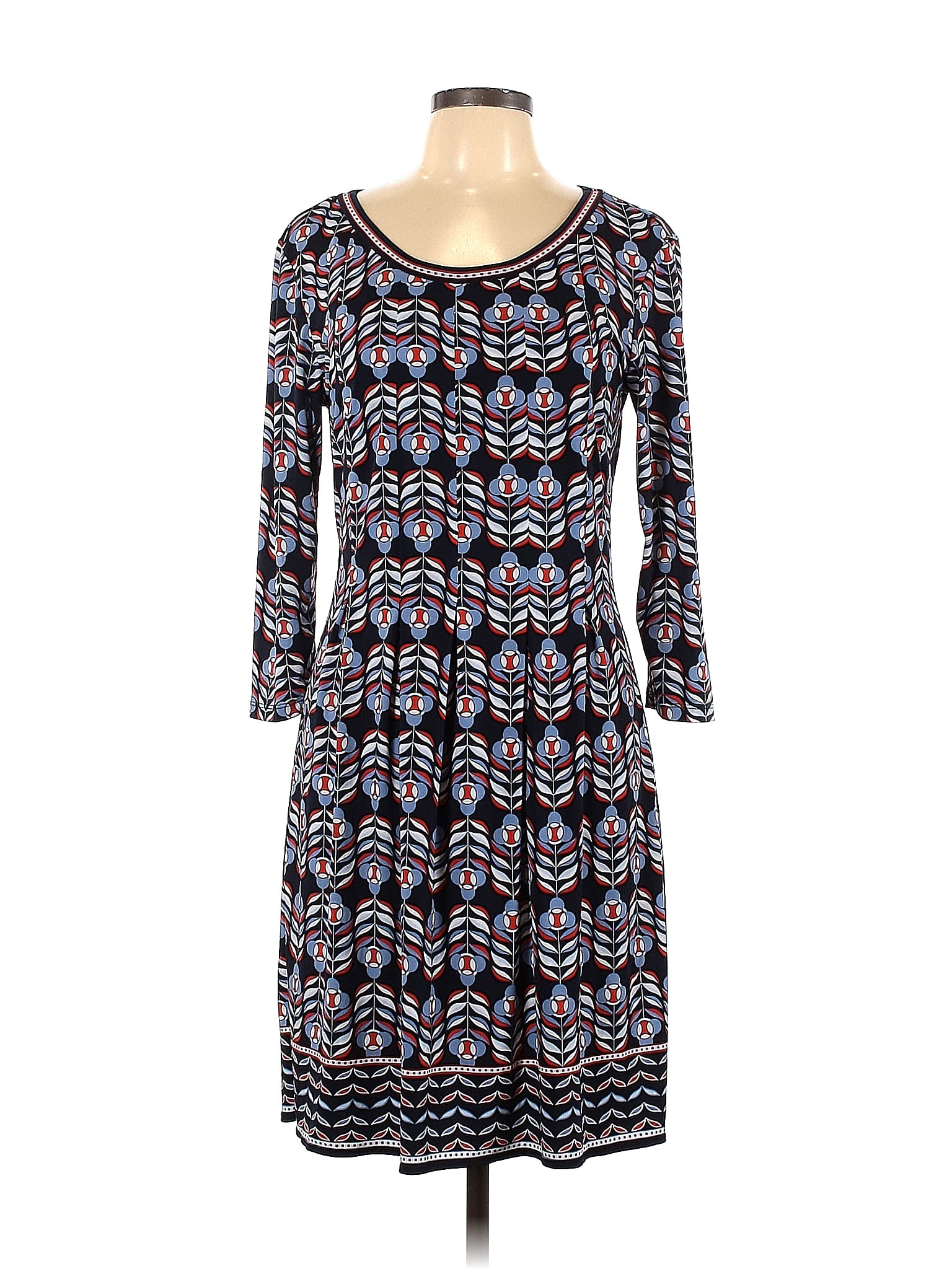 Max Edition Multi Color Black Casual Dress Size L - 60% off | thredUP