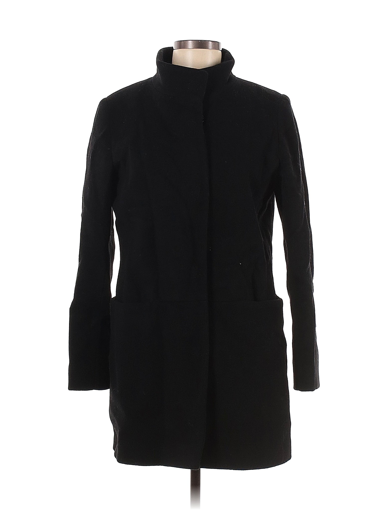 Cinzia Rocca Solid Black Jacket Size 6 - 79% off | ThredUp