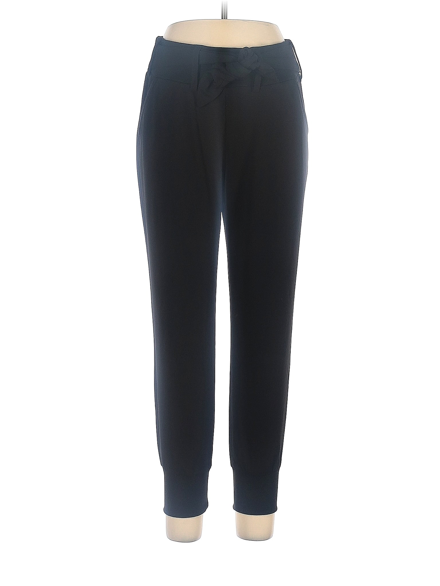 Rewash Solid Black Casual Pants Size L - 52% off | ThredUp