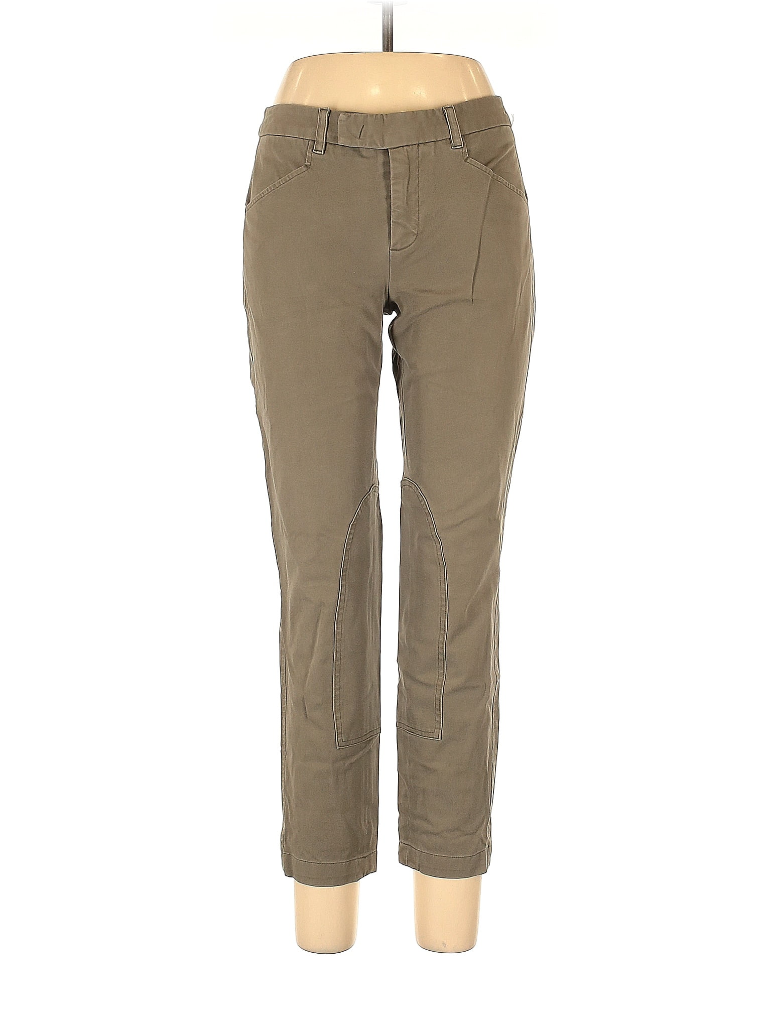 Vince Solid Brown Khakis Size 10 80 Off Thredup