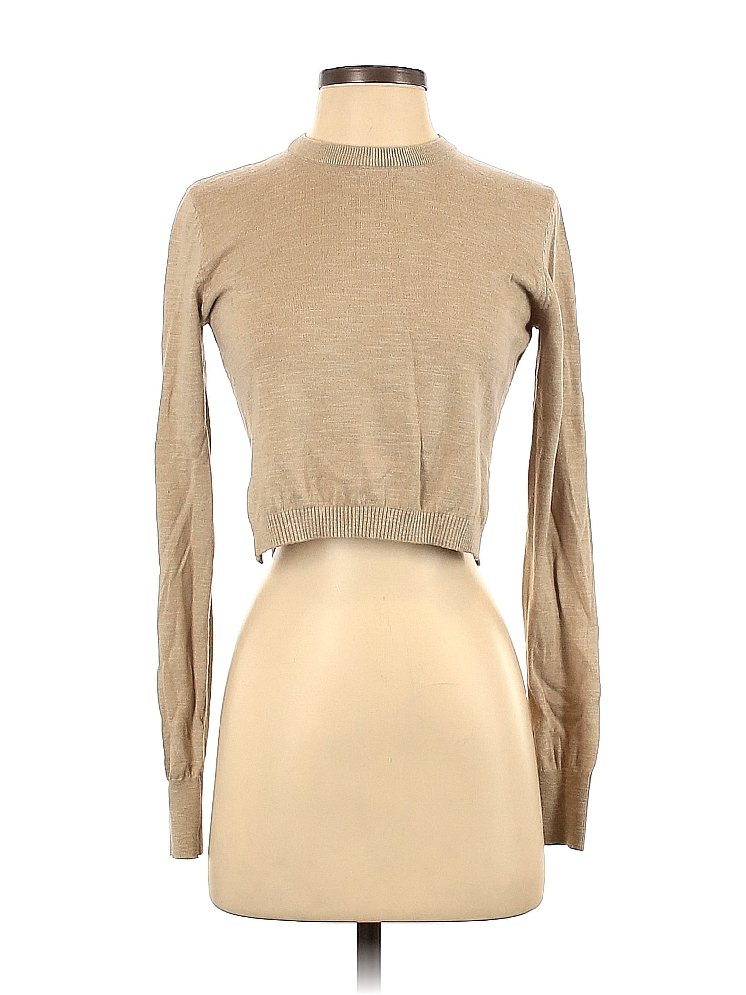 FP BEACH Color Block Solid Tan Pullover Sweater Size XS - 68% off | thredUP