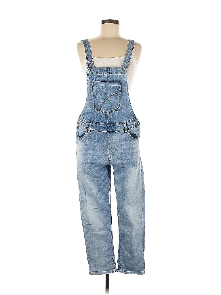 Venti6 Solid Blue Overalls Size M - 43% off | thredUP