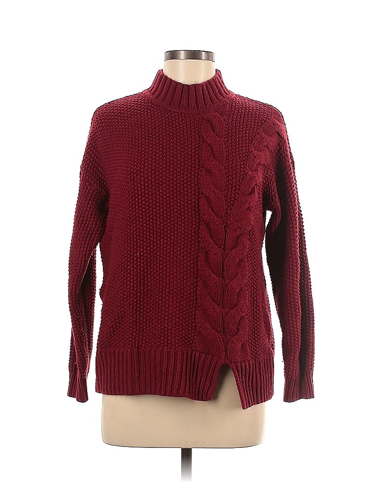 Simply Vera Vera Wang Red Turtleneck Sweater Size L - 56% off | thredUP