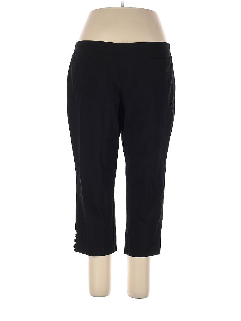 JM Collection Black Casual Pants Size 2X (Plus) - 68% off | thredUP