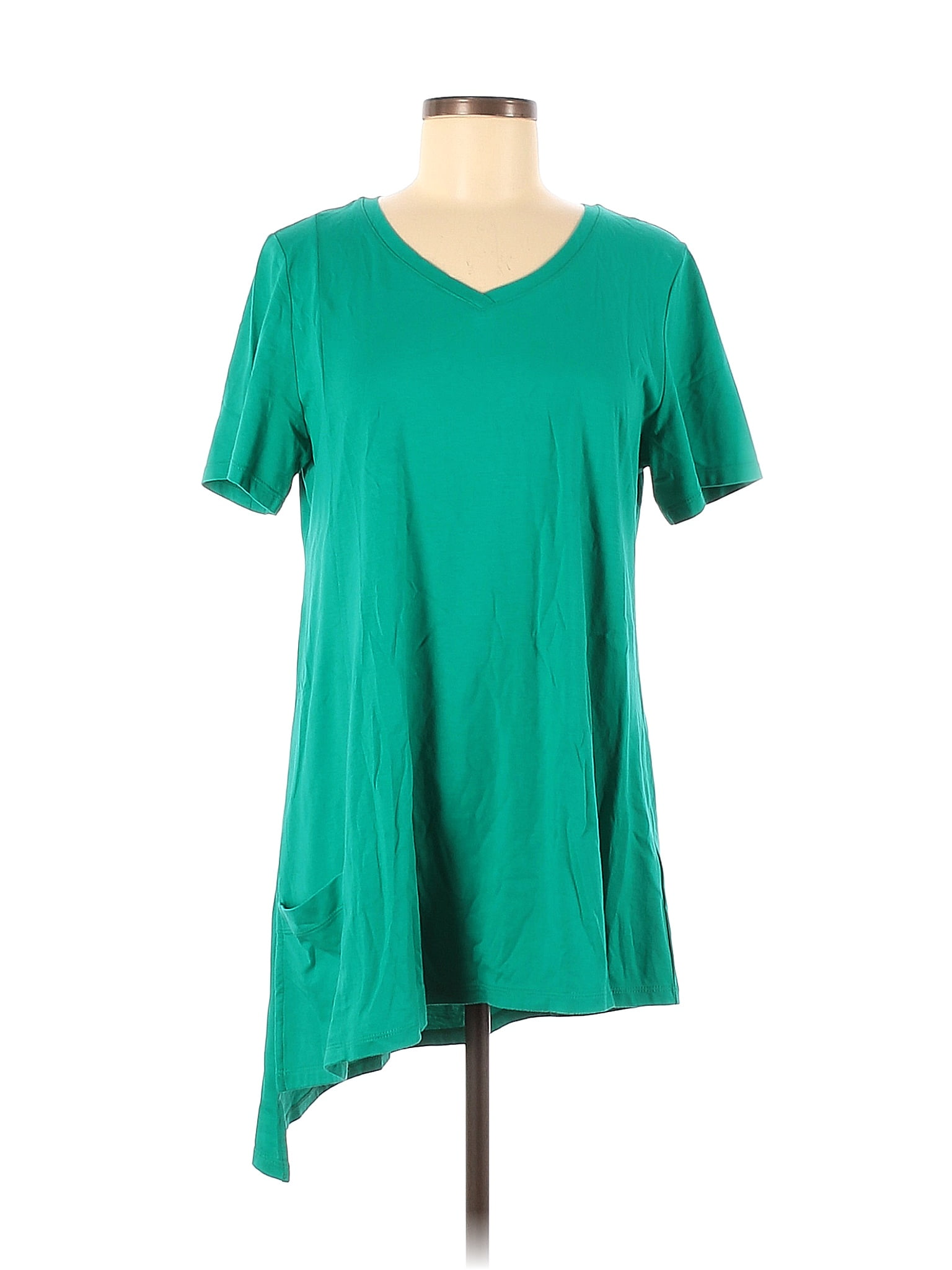 Logo By Lori Goldstein Green Short Sleeve T Shirt Size M 66 Off