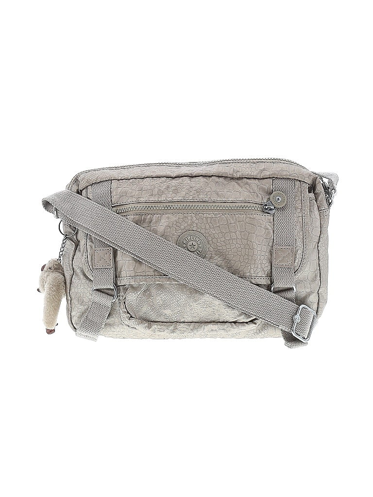 Kipling Solid Gray Gold Crossbody Bag One Size - 56% off | thredUP