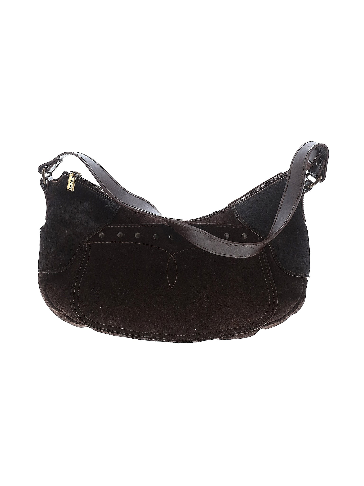 Ripani Solid Brown Leather Shoulder Bag One Size - 72% off | thredUP