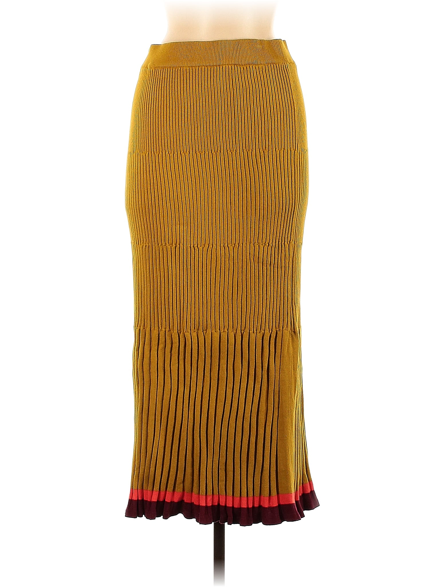 Dolan 100% Cotton Yellow Casual Skirt Size M - 69% off | ThredUp