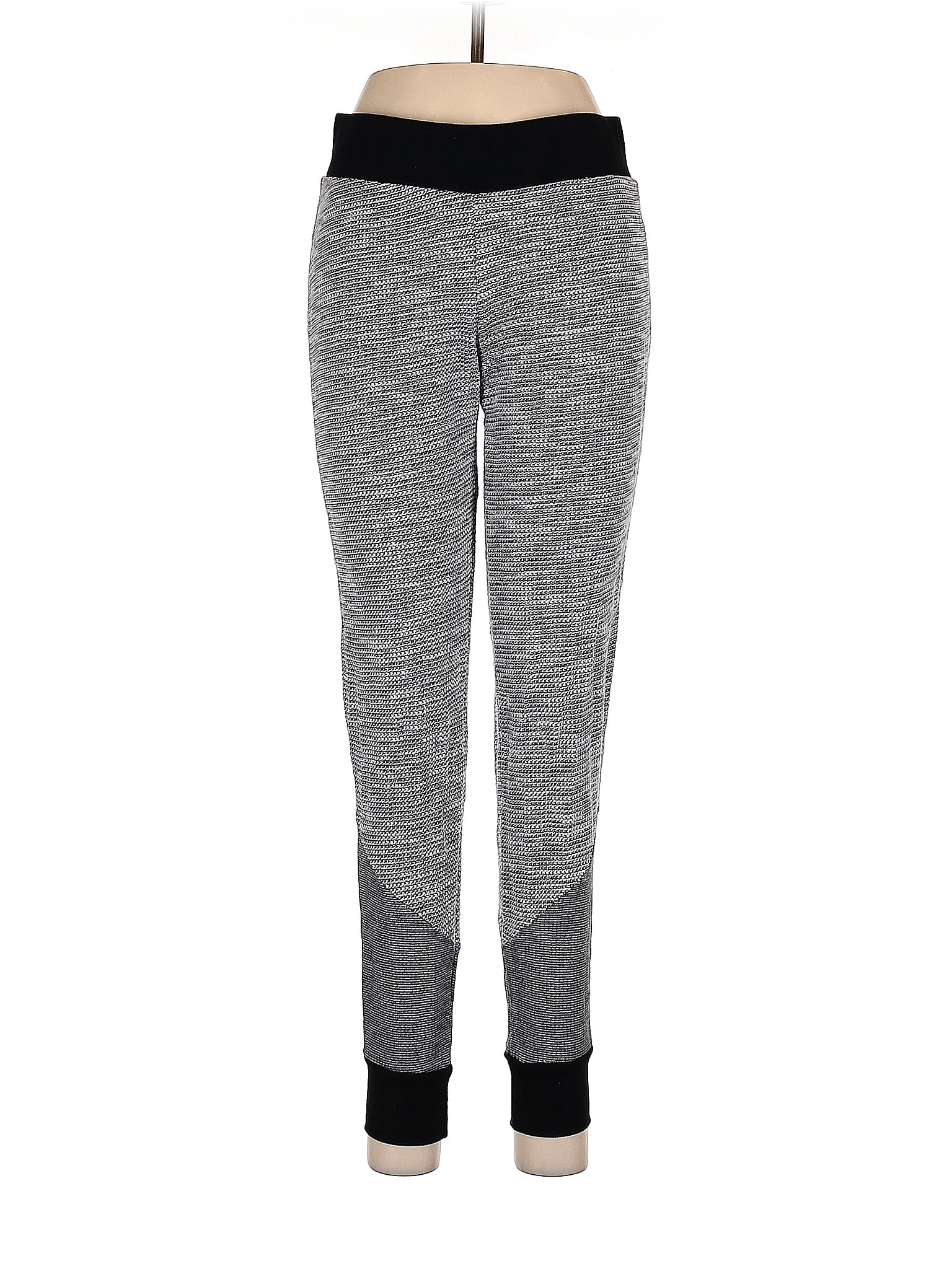 Beyond Yoga Marled Gray Black Yoga Pants Size M - 53% off | thredUP
