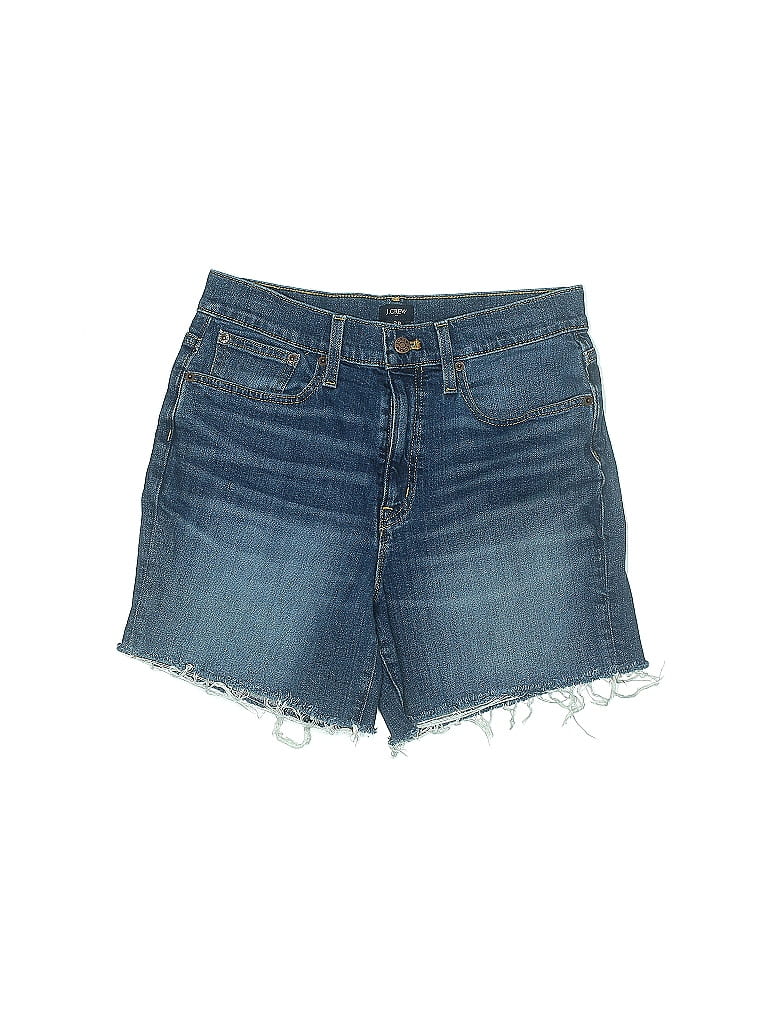 J.Crew Factory Store Blue Denim Shorts 28 Waist - 78% off | ThredUp