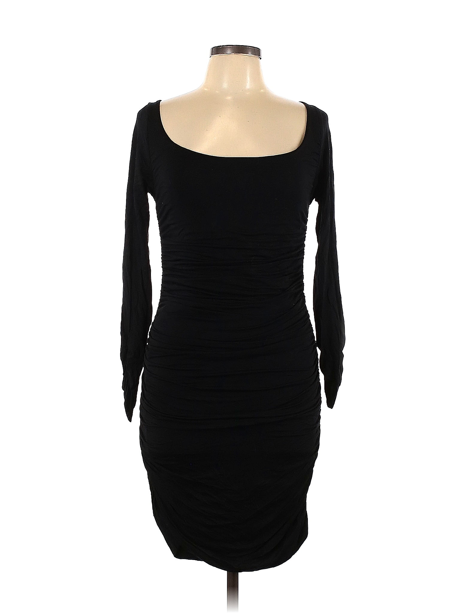 Rachel Pally Solid Black Cocktail Dress Size L 81 Off Thredup