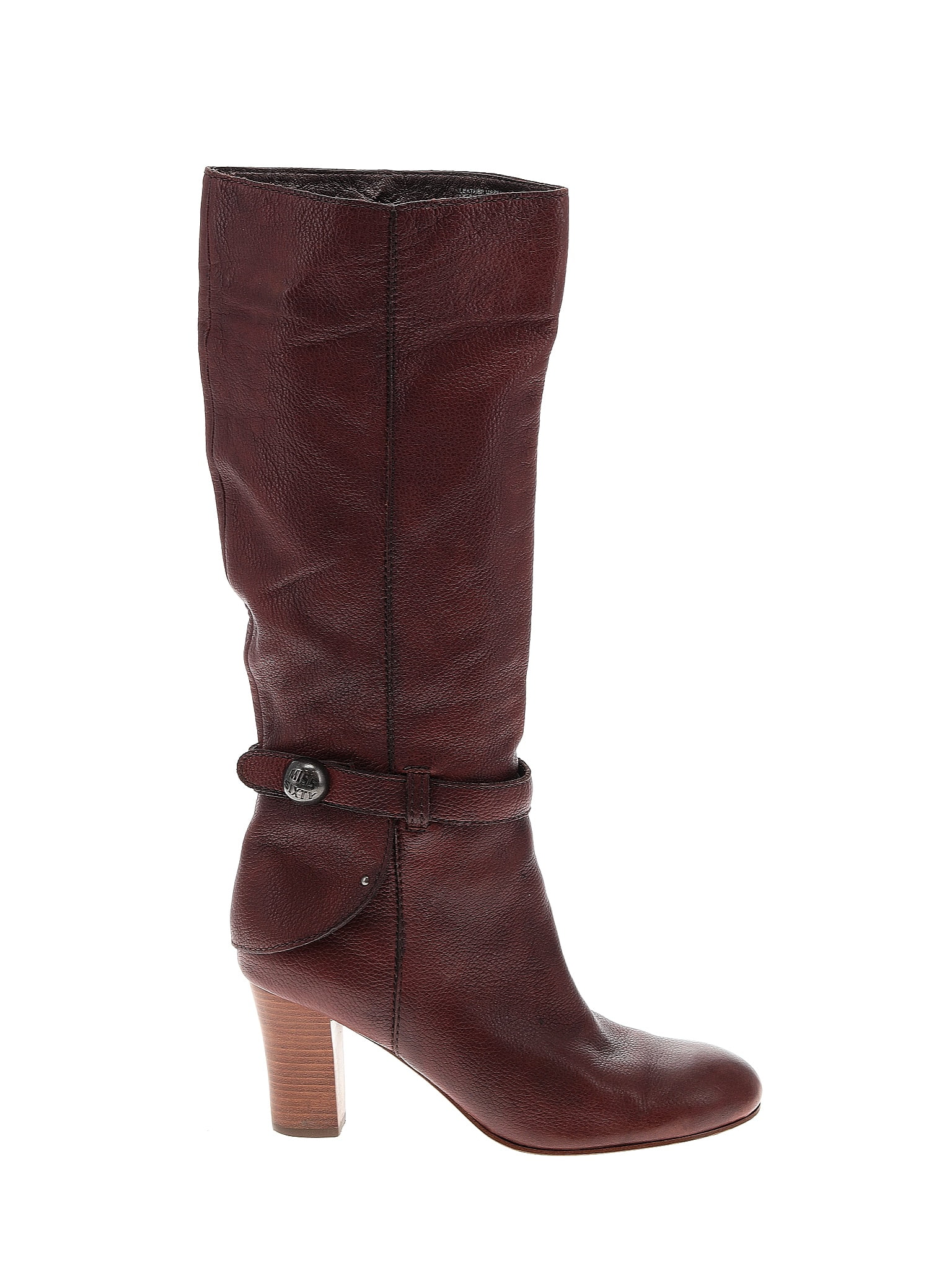 Miss Sixty Solid Brown Boots Size 40 (EU) - 69% off | thredUP