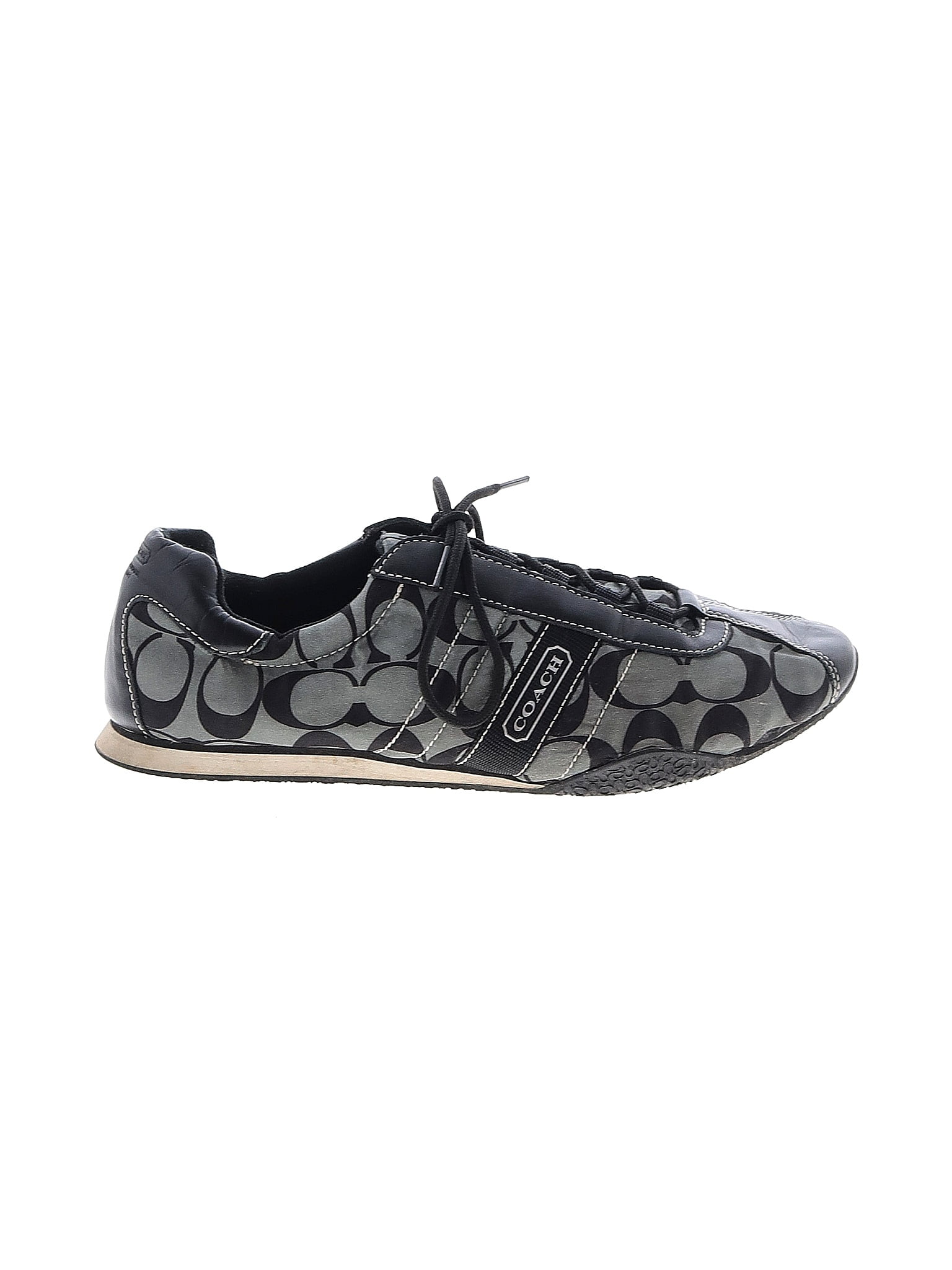 Black Coach Tennis Shoes