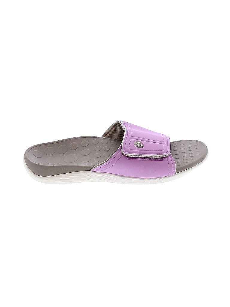 Vionic Purple Sandals Size 8 - 61% off | thredUP