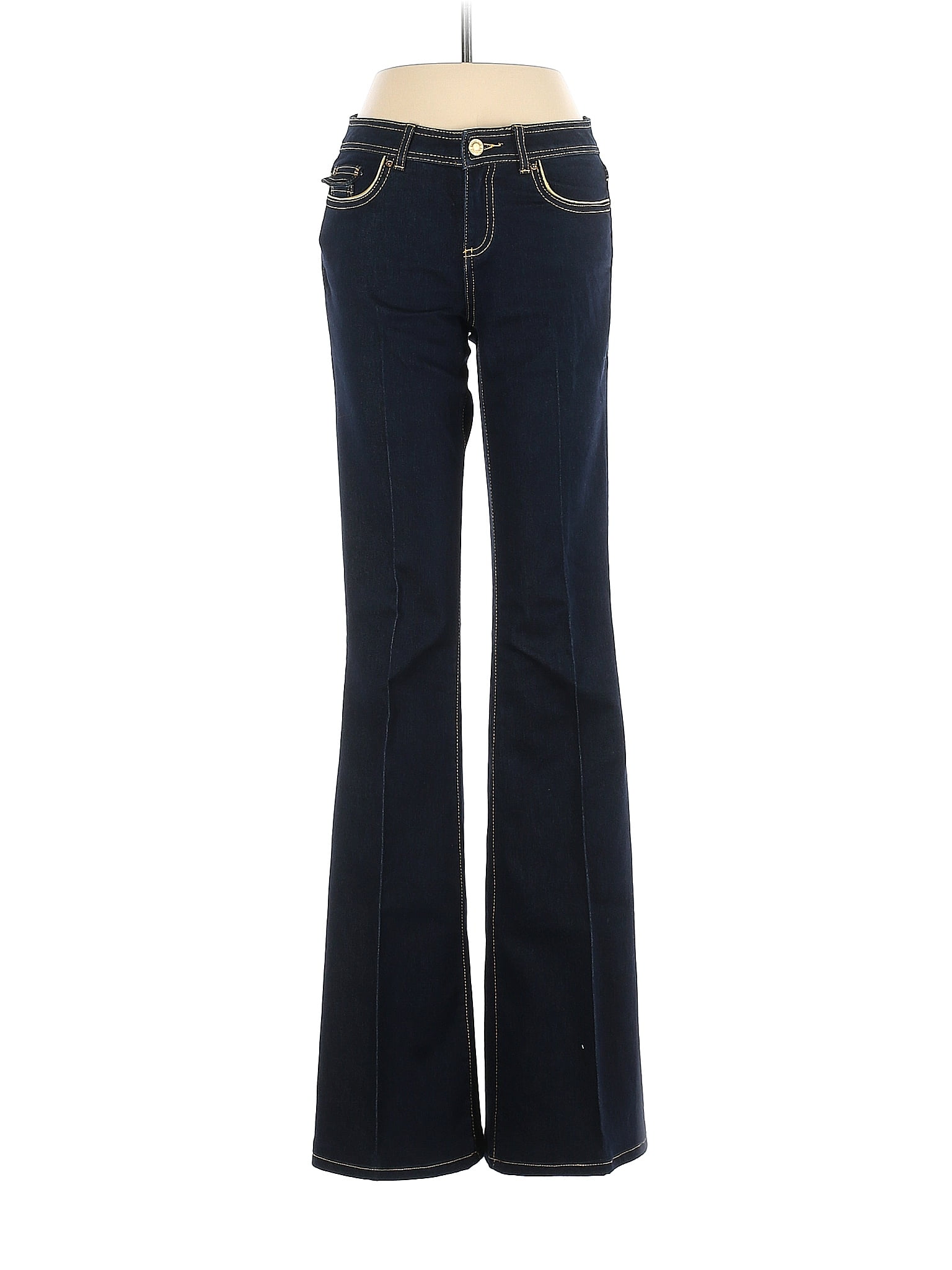 Rachel Zoe Solid Blue Jeans 25 Waist - 81% off | thredUP