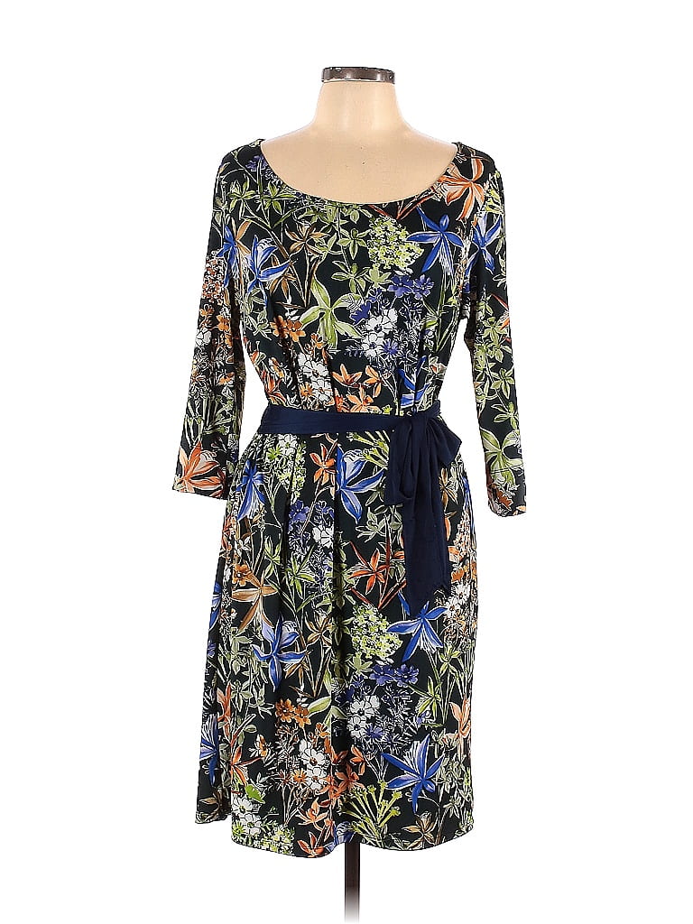 Isabel + Alice Teal Casual Dress Size L (Plus) - 78% off | ThredUp