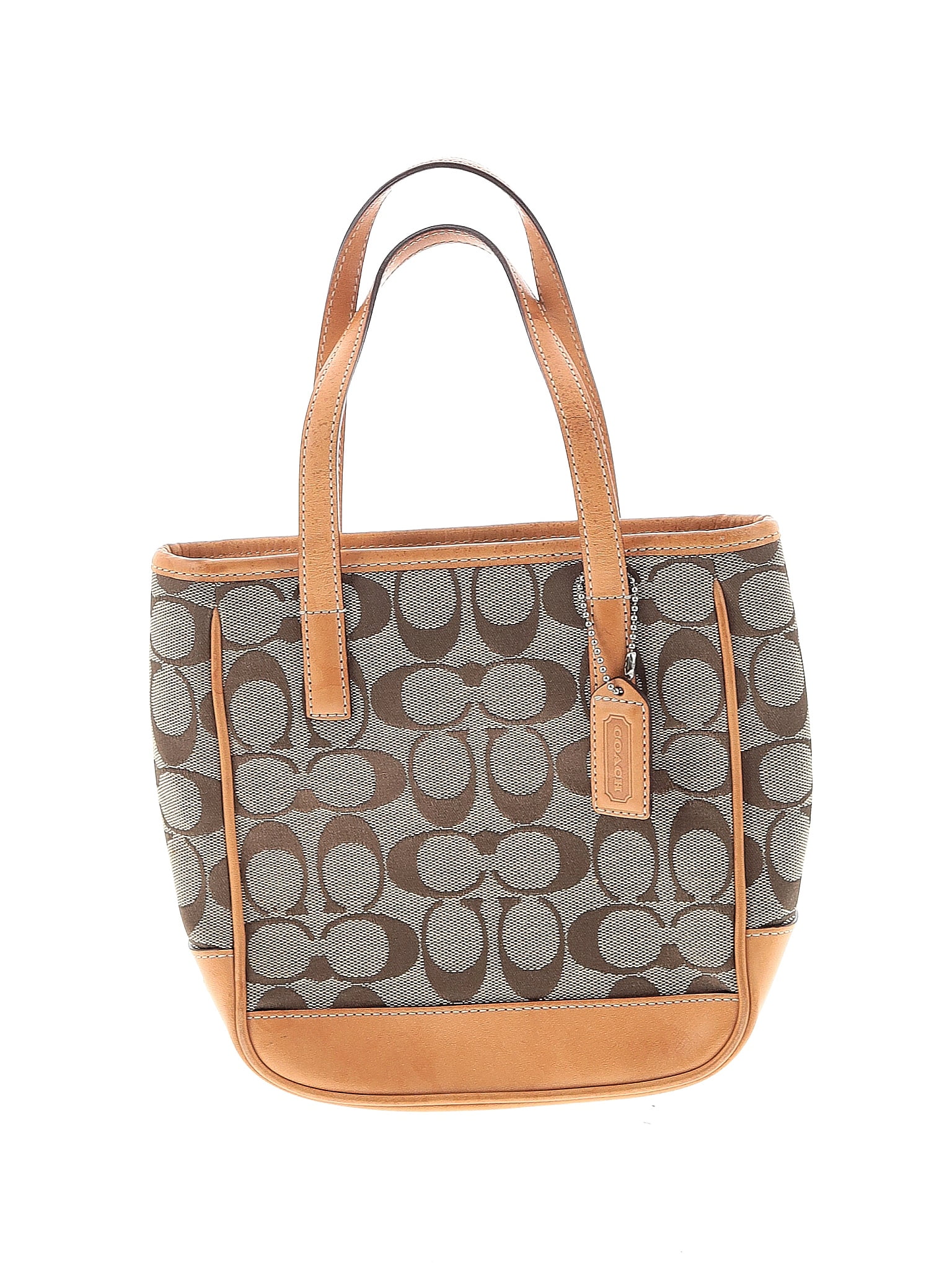 Coach Color Block Gray Satchel One Size - 74% off | thredUP