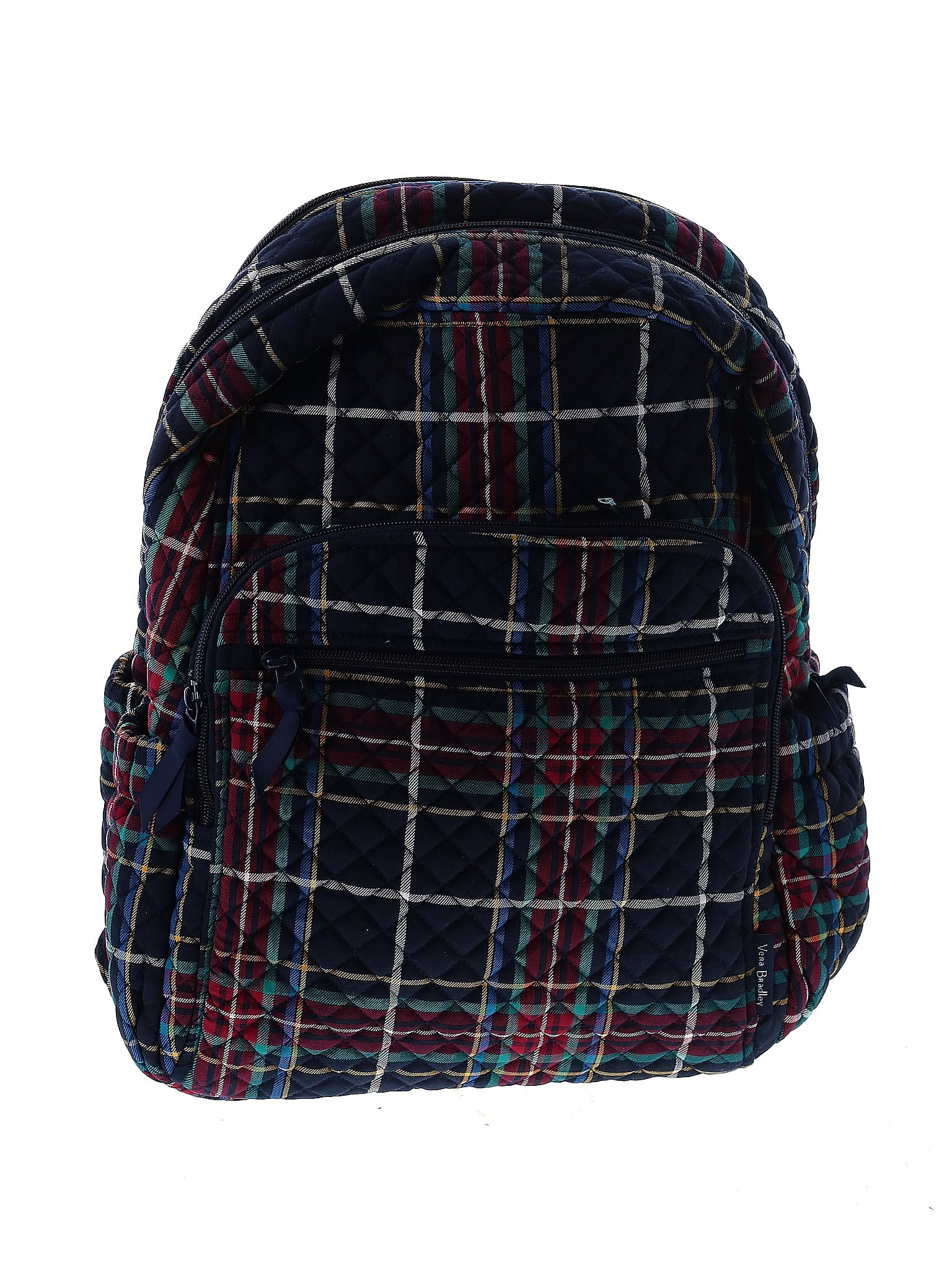 Vera Bradley Plaid Multi Color Blue Backpack One Size - 52% off | thredUP