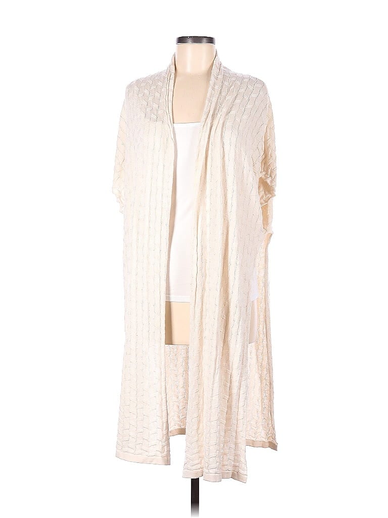 Mel & Lisa Ivory Cardigan Size M - 72% off | ThredUp