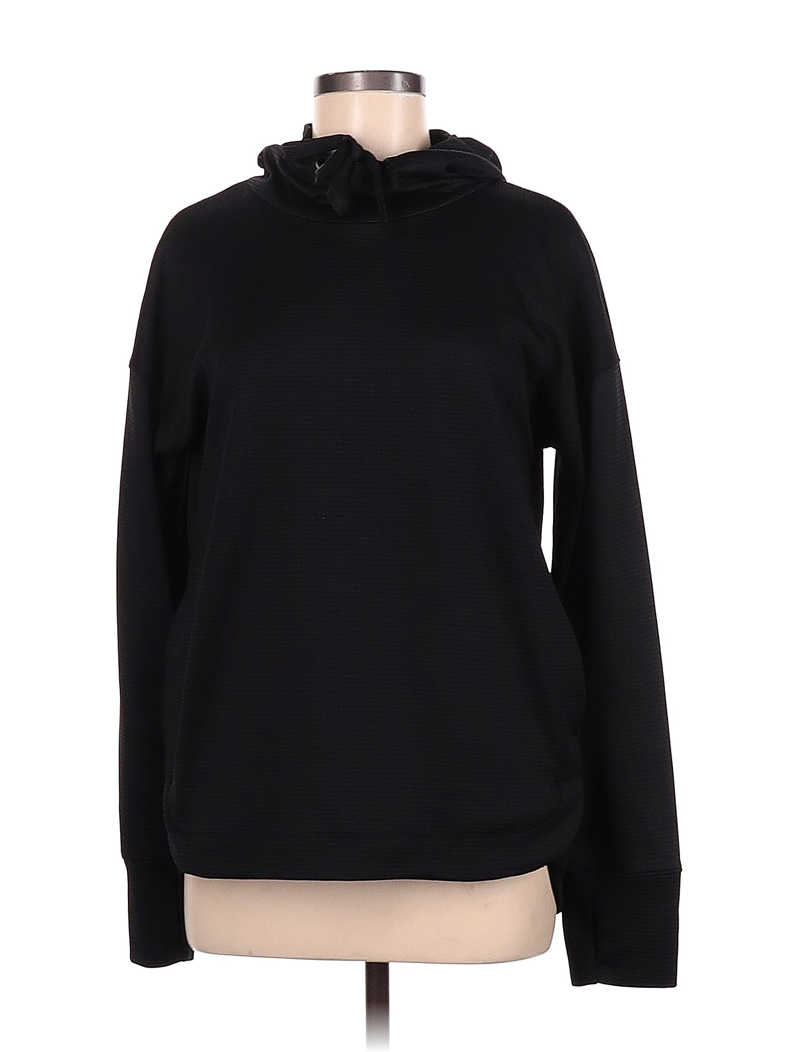 Xersion 100% Polyester Solid Black Pullover Hoodie Size M - 60% off ...