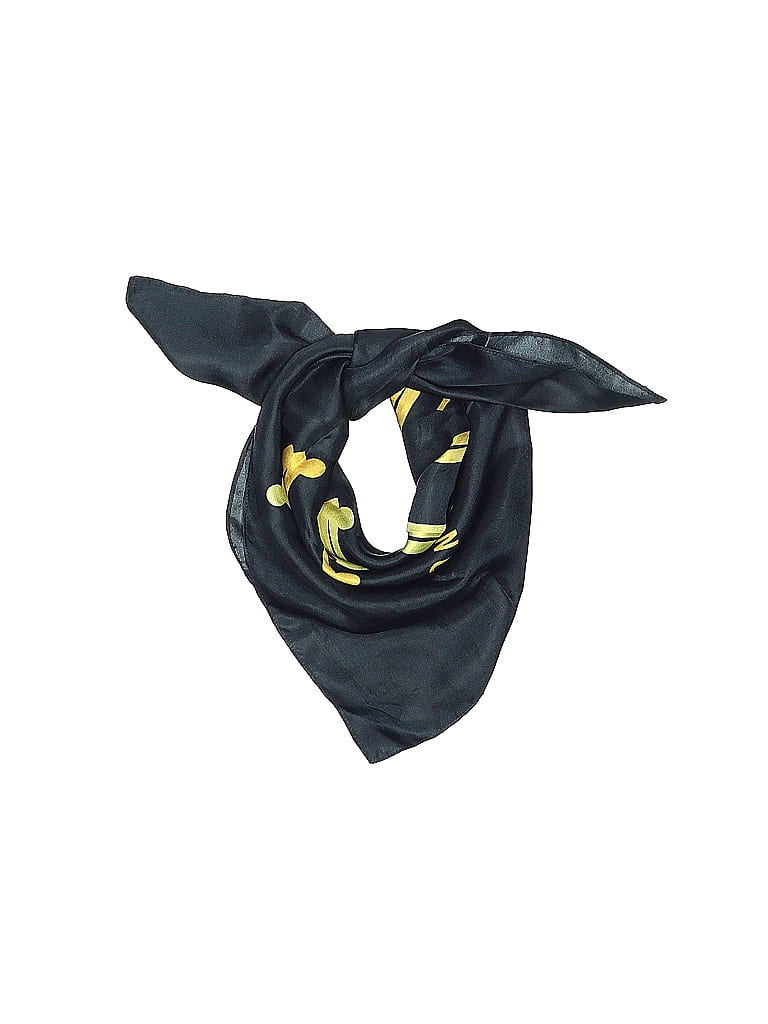 Assorted Brands Solid Black Scarf One Size - 56% off | thredUP