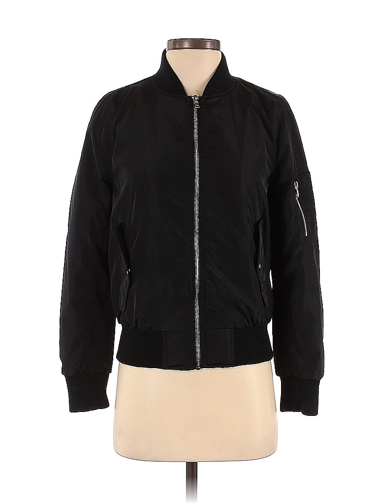 JouJou 100% Polyester Black Jacket Size XS - 56% off | thredUP