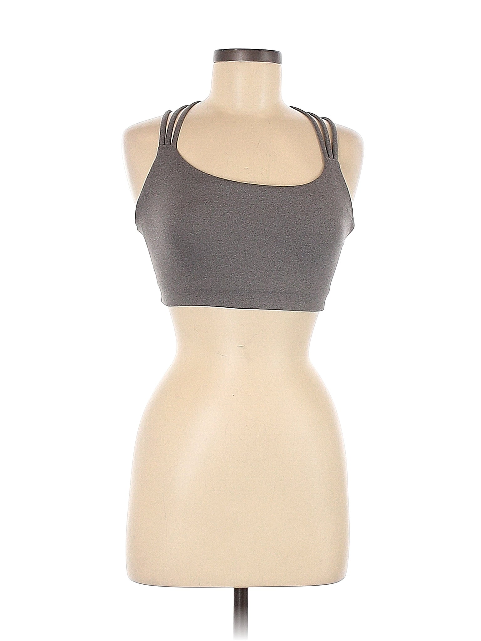 Athleta Gray Sports Bra Size M - 55% off | thredUP