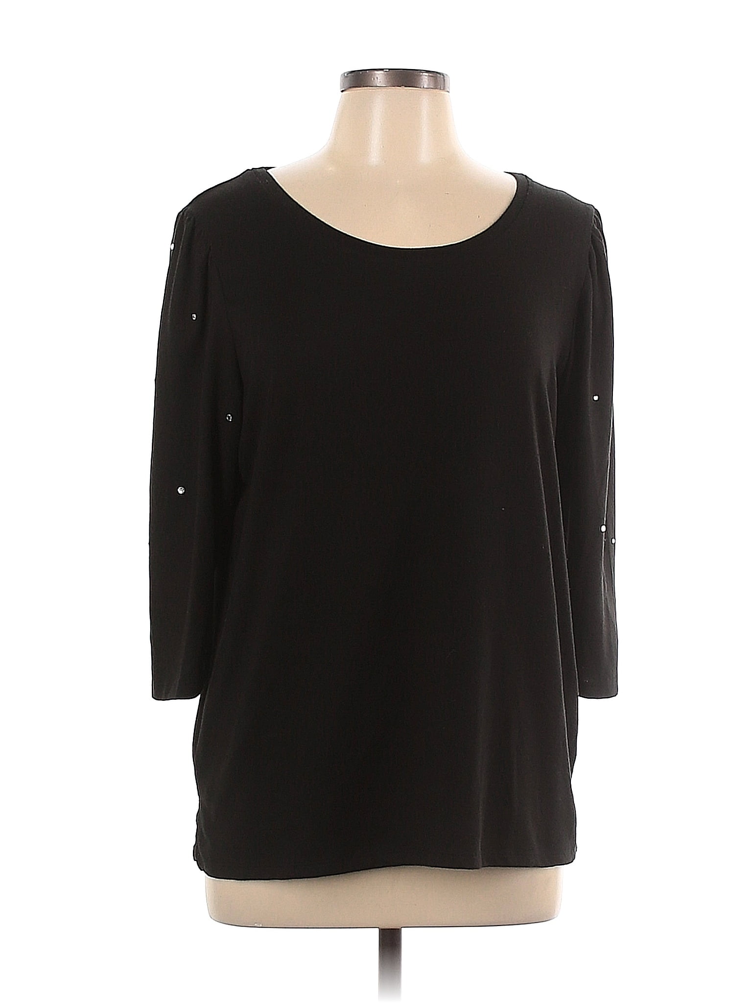 retrology Black Pullover Sweater Size L - 65% off | thredUP