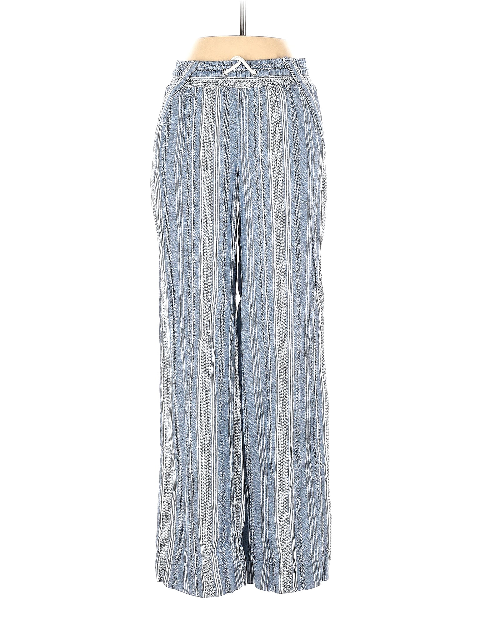 Jolt Blue Linen Pants Size XS - 66% off | ThredUp